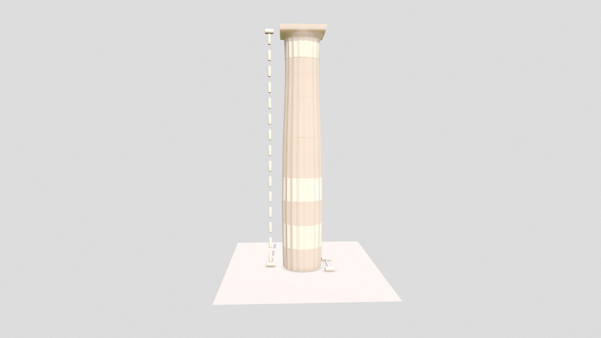 The Parthenon in 3D | The Doric Column. - 3D model by iPedia [76a7aec ...