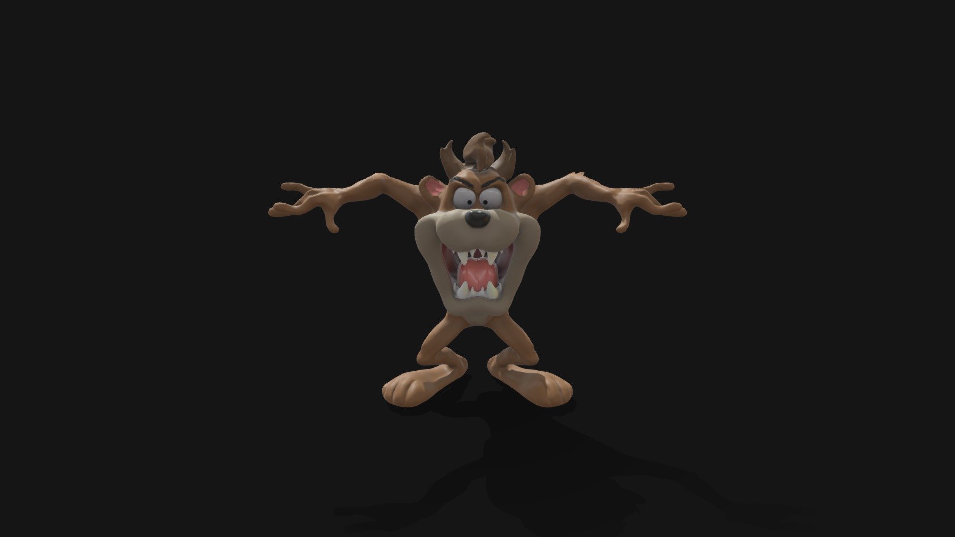 Taz - 3D model by TiagoLeikin [76a9842] - Sketchfab