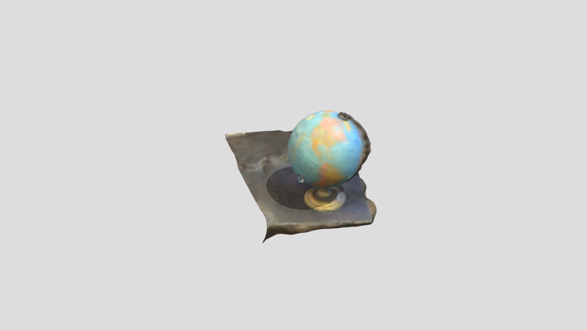 Globe - 3D model by OwenM (@owenmelott) [76a9d73] - Sketchfab