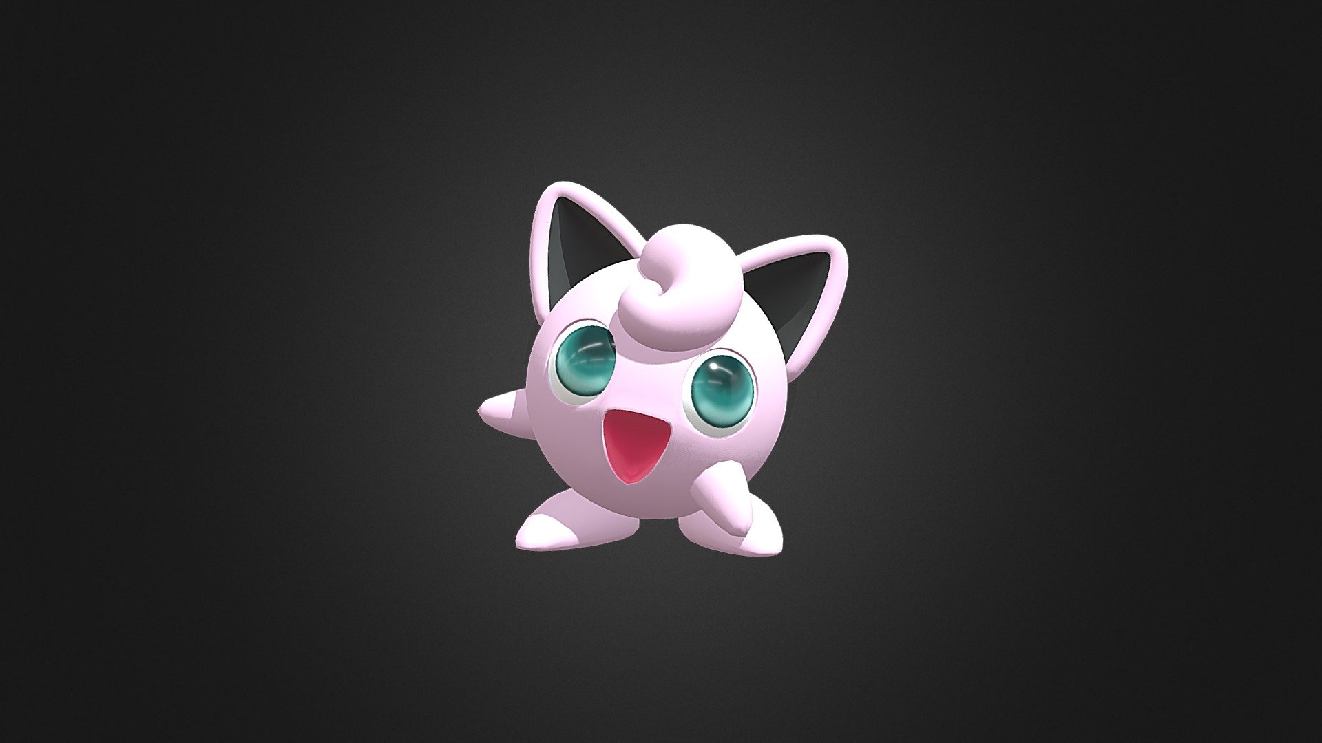 Jigglypuff - Download Free 3D model by DreamNoms [76ab579] - Sketchfab