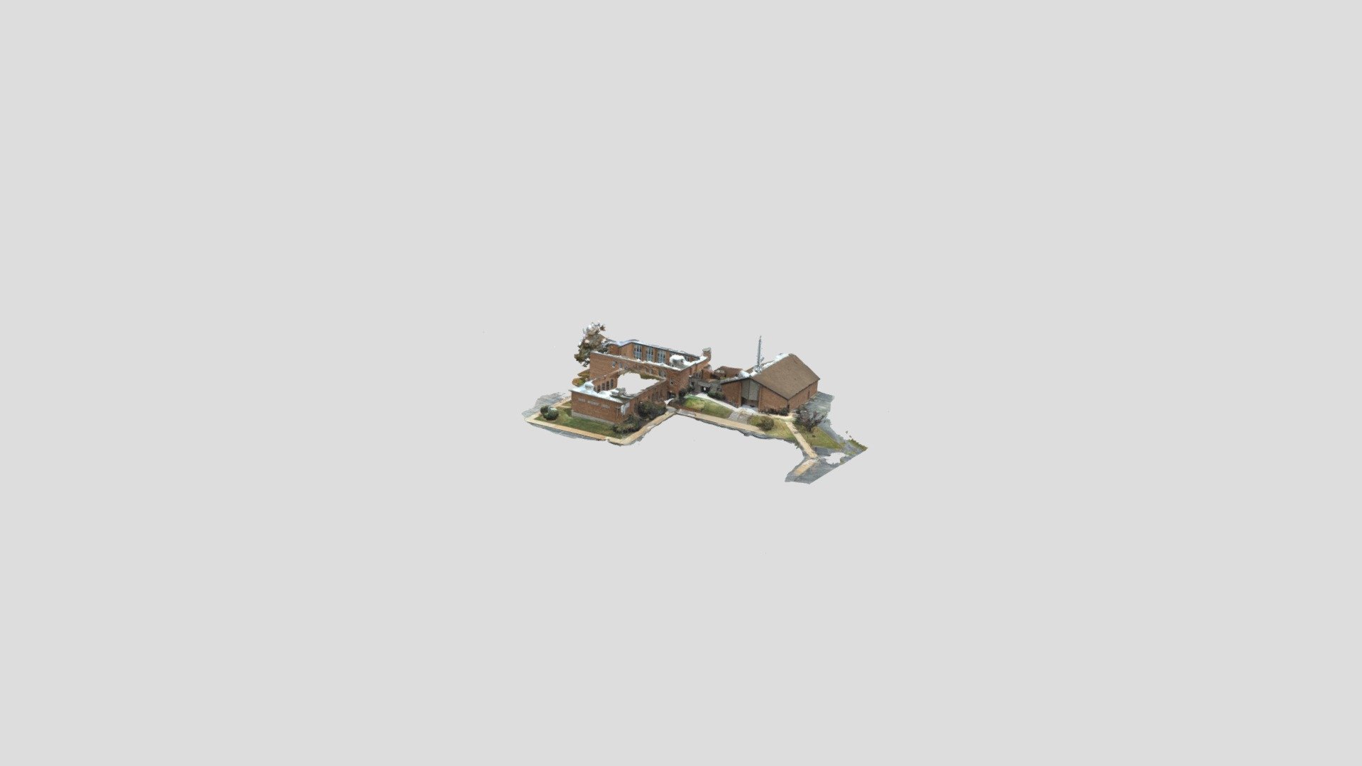 Fenton UMC Building Model - 3D model by dkyle1_maryville [76ad2ea ...