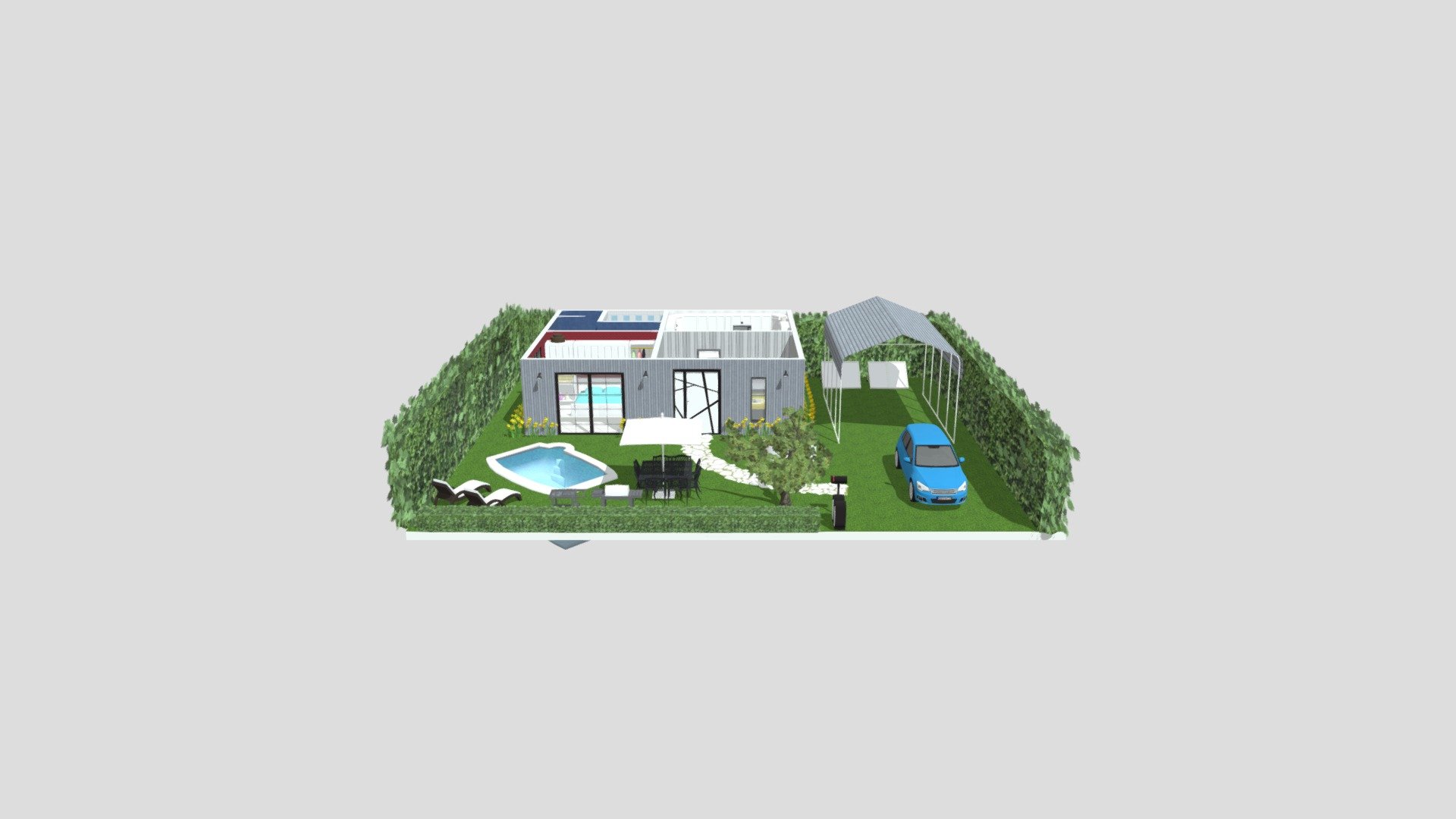 Container House - Download Free 3D model by Home Design 3D ...