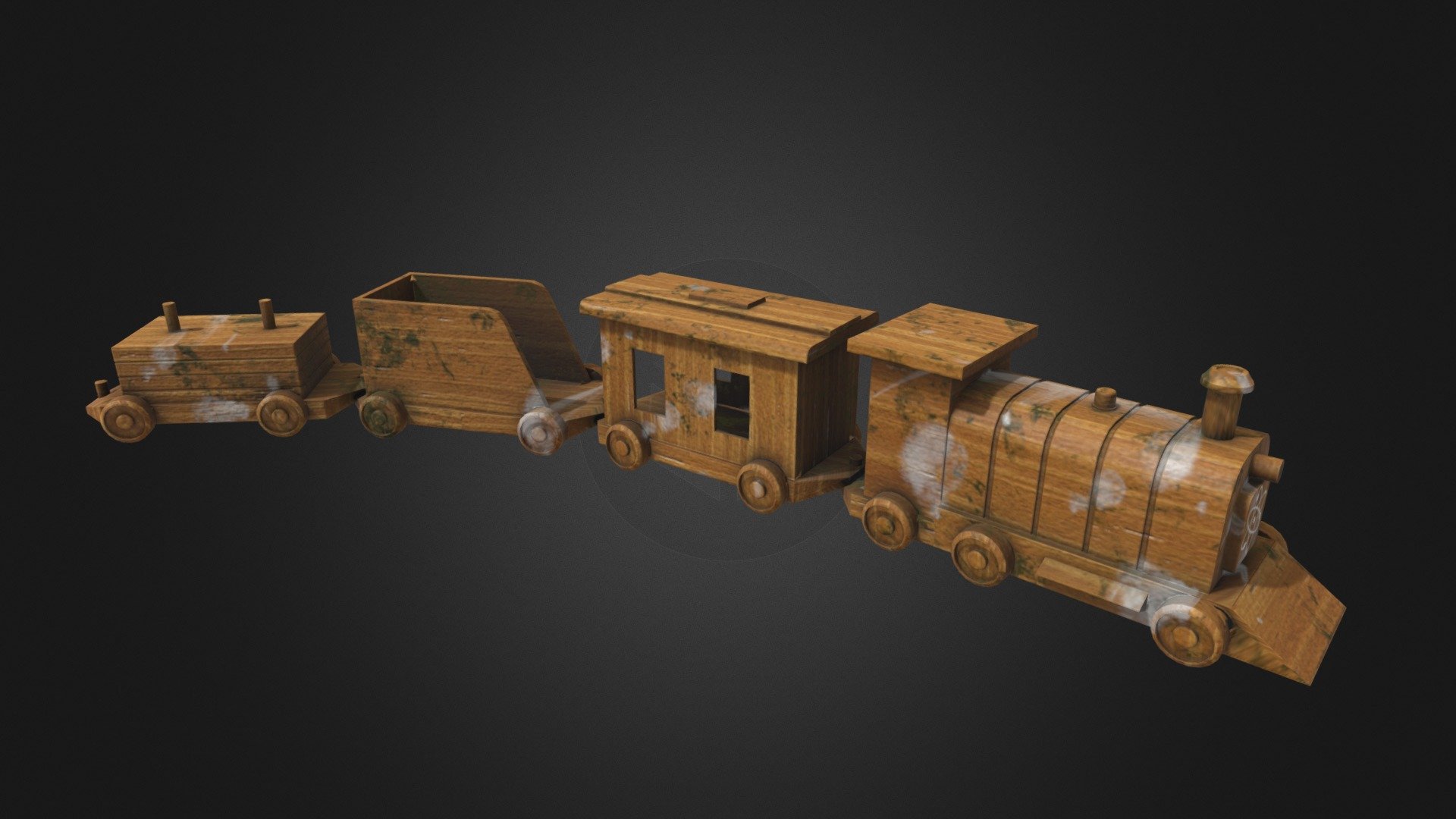 train - 3D model by Mochi95 [76b04a0] - Sketchfab