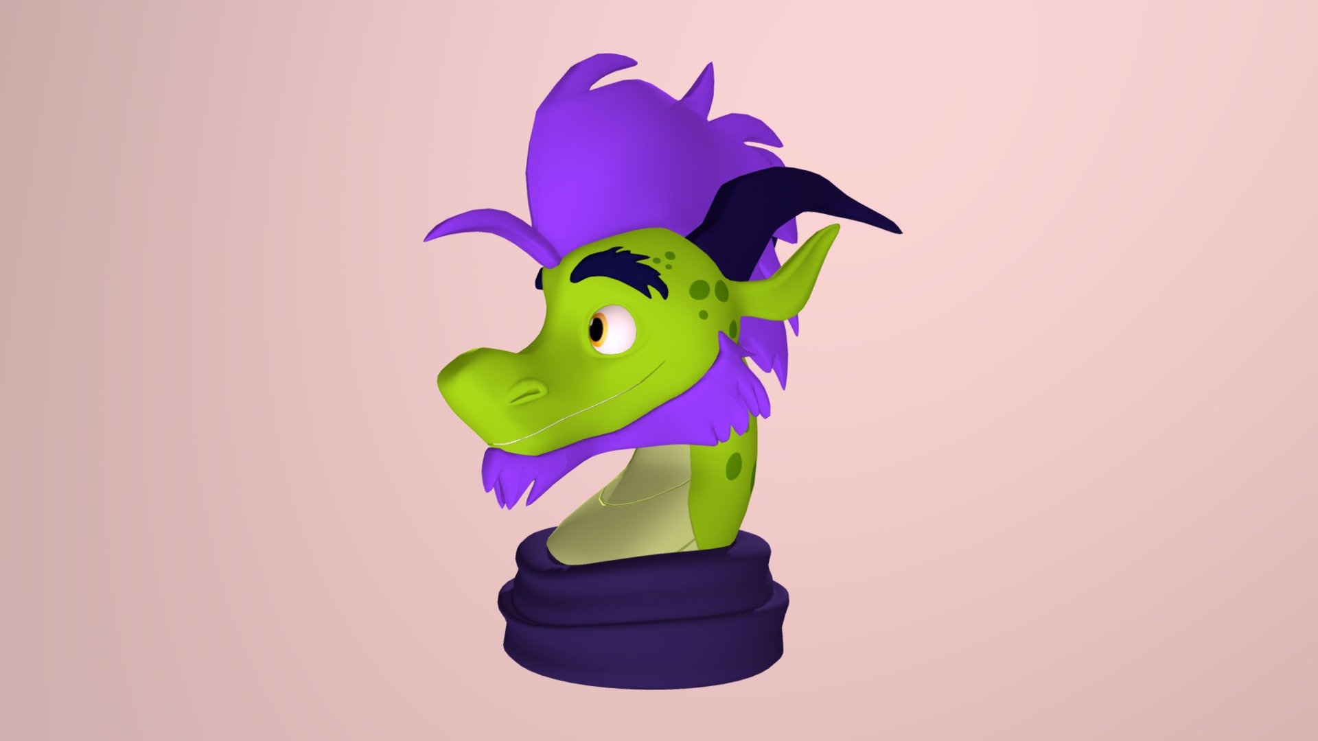 Nimblax Head Bust - 3D model by SunlightAura (@katsunlight) [76b0d5b ...
