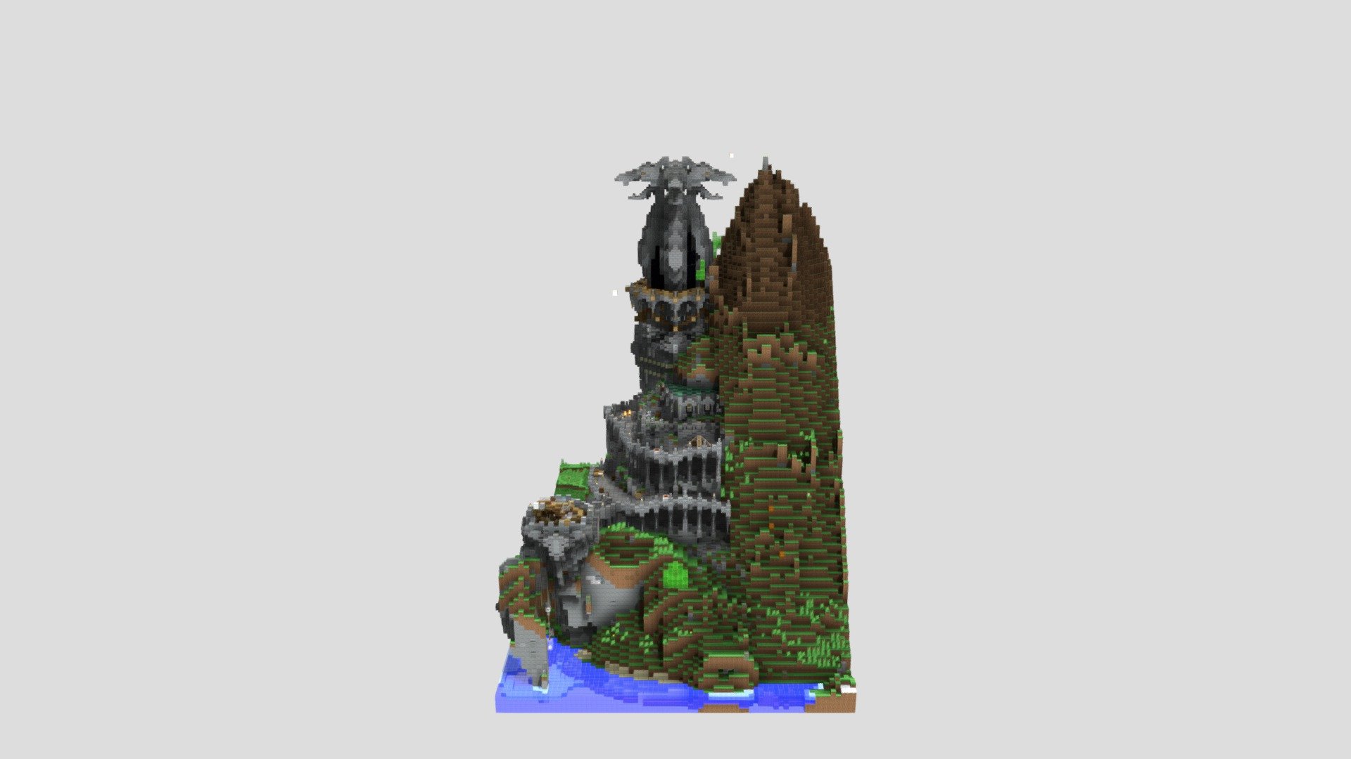 Kropotam's stronghold - 3D model by vaxerons [76b1617] - Sketchfab