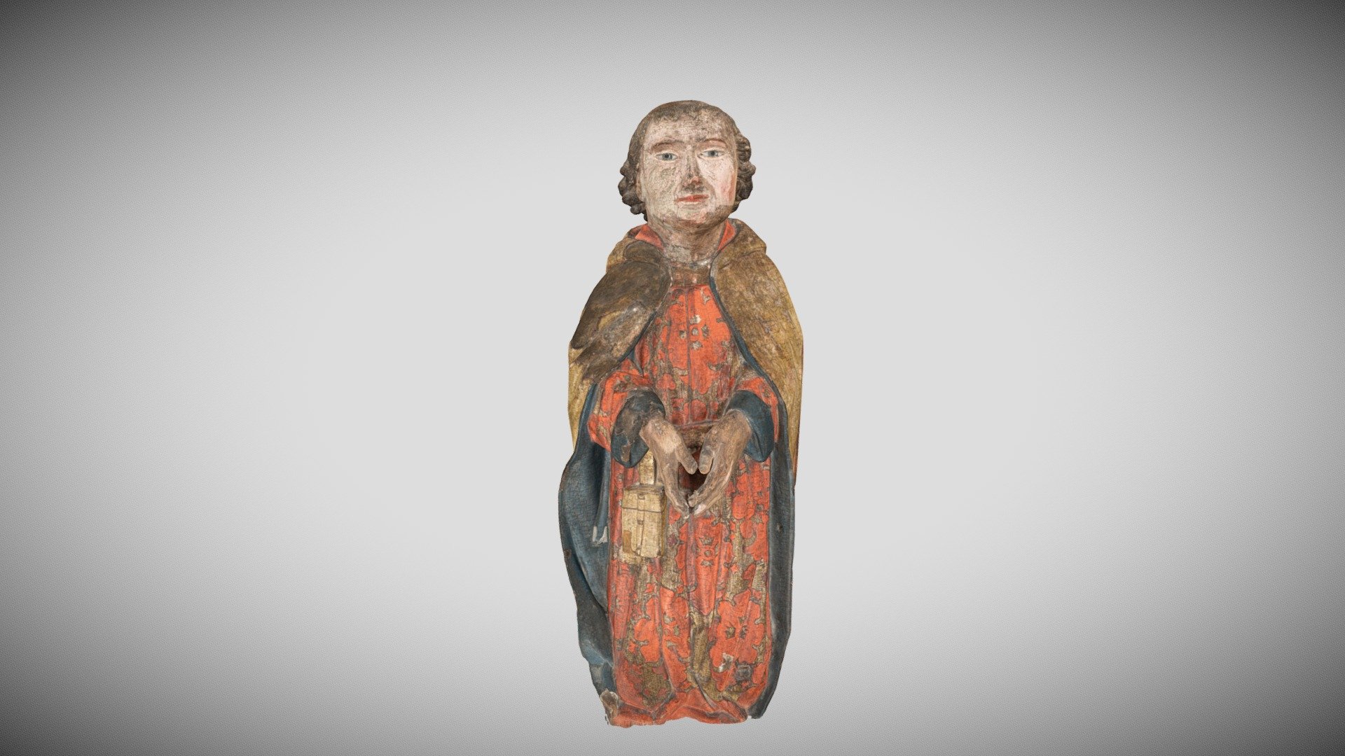 the Donator, Bernt Notke retable - 3D model by Archaeovision [76b37e2 ...