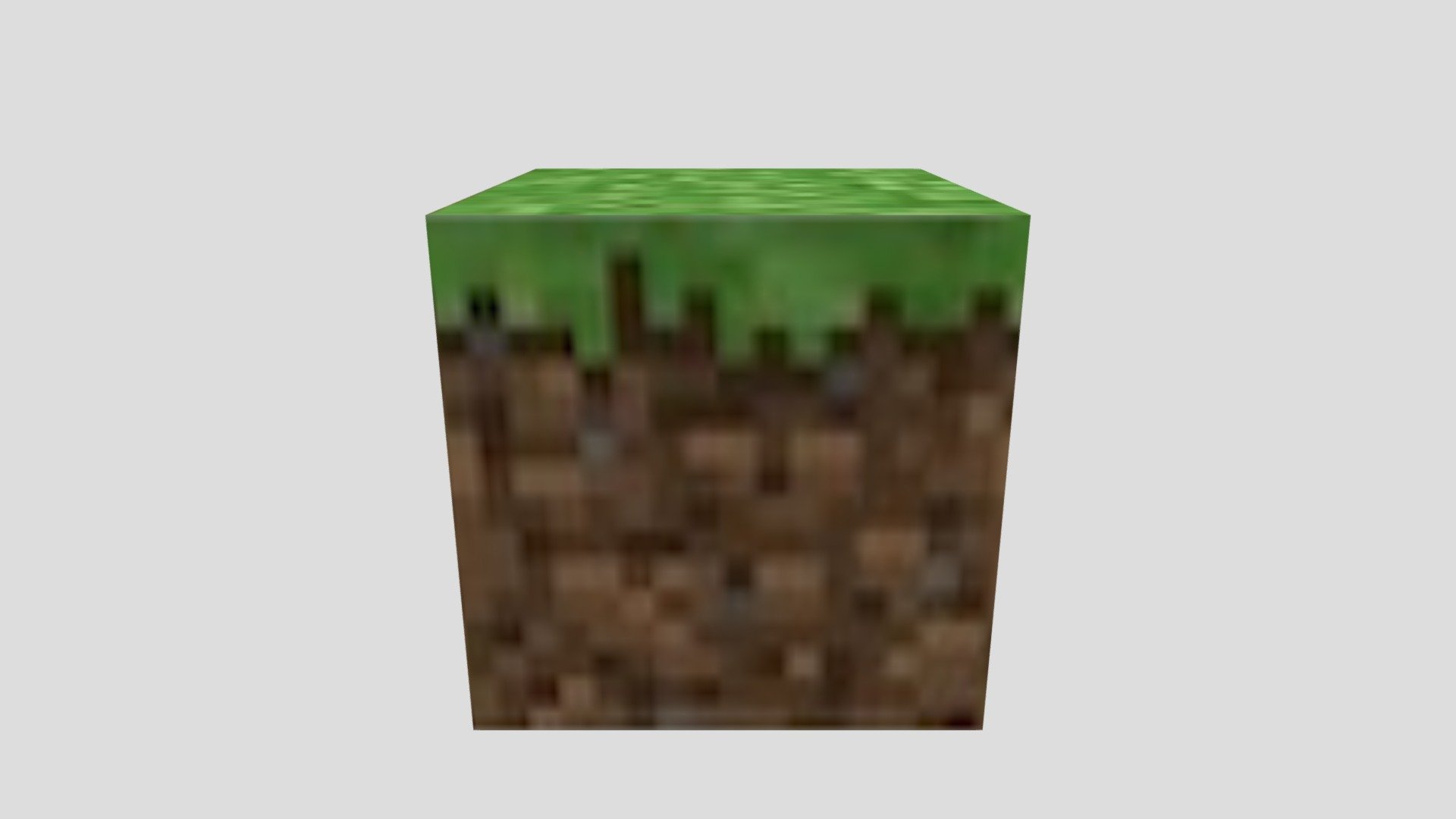 Minecraft grass block - Download Free 3D model by Creepercool (@Arab ...