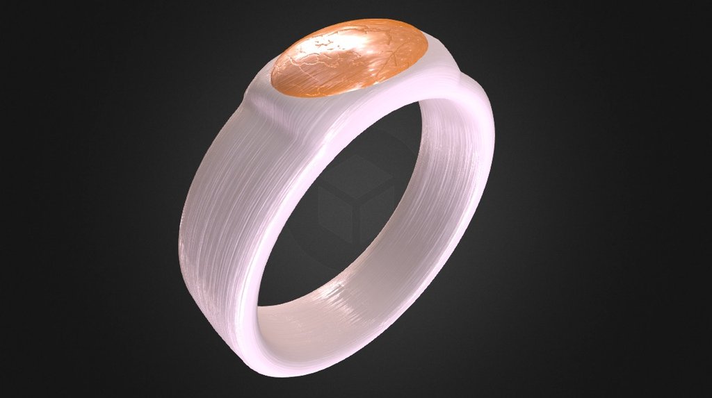 White Ring - 3D model by Alex Gimson (@alexgimson) [76b46d7] - Sketchfab