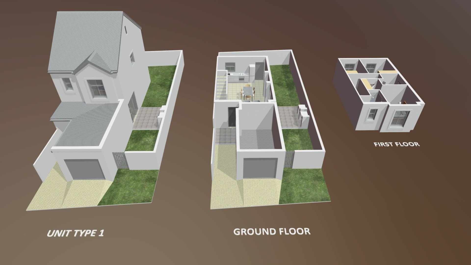 Tweespruit: Unit Type 1 - 3D model by Bruce Moss (@brucemoss) [76b581e ...