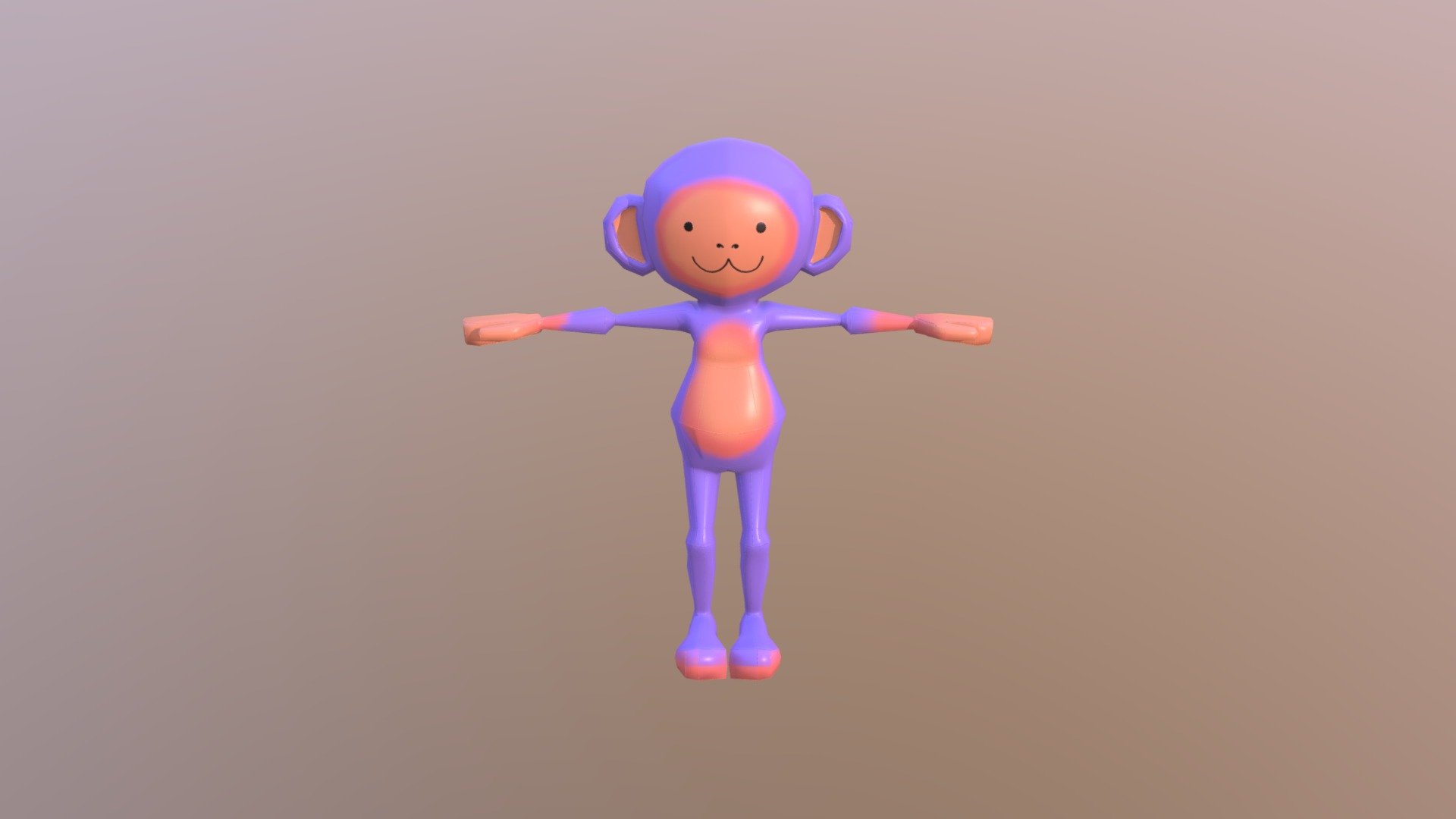 Monkey KEKU - 3D model by Esther (@23177.santignasi) [76b6b6c] - Sketchfab