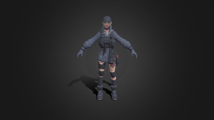 Chigusa 3D models - Sketchfab