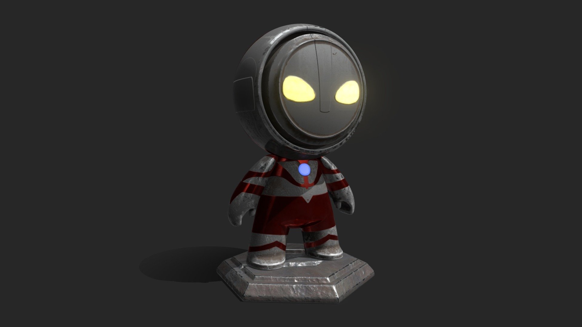 Ultraman - 3D model by im_ployy (@teeradakwanpone23) [76b7328] - Sketchfab