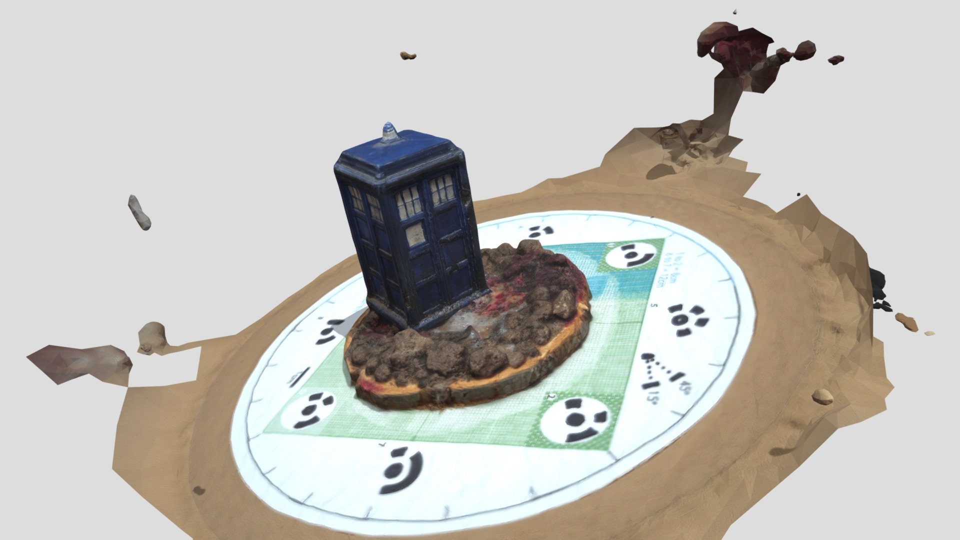 TARDIS_v1 - 3D model by James N Cox (@jcox514) [76b75c0] - Sketchfab