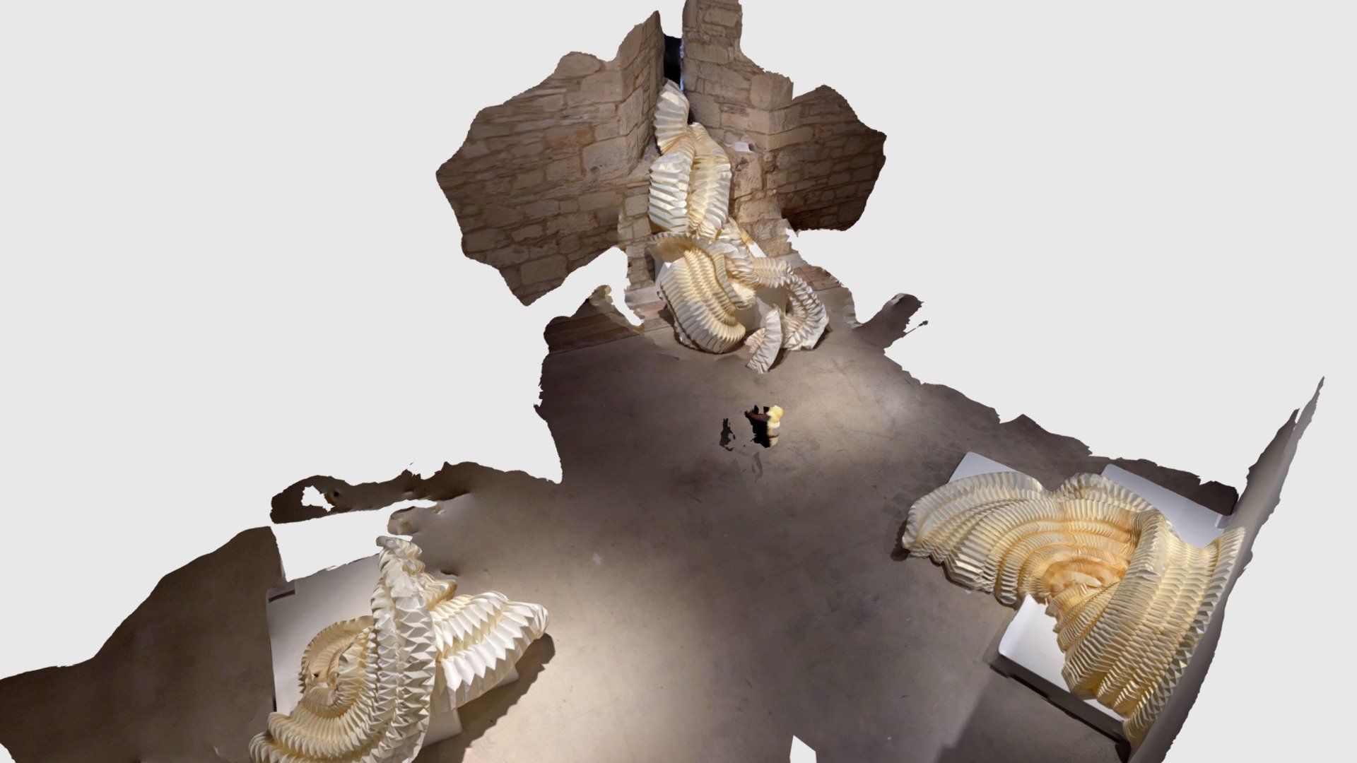 Folded paper shapes x3 - Download Free 3D model by mixxpix [76b7717 ...