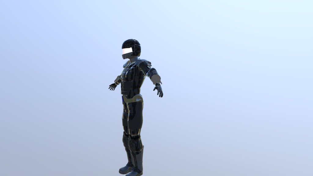 Sci-Fi Soldier - 3D model by Grant Lewis (@grantlewis) [76b7d9e ...
