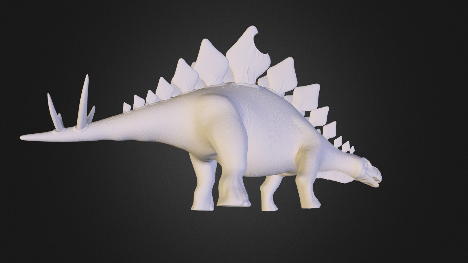 Stegosaurus - 3D model by FranciscoSita [76b7f5e] - Sketchfab