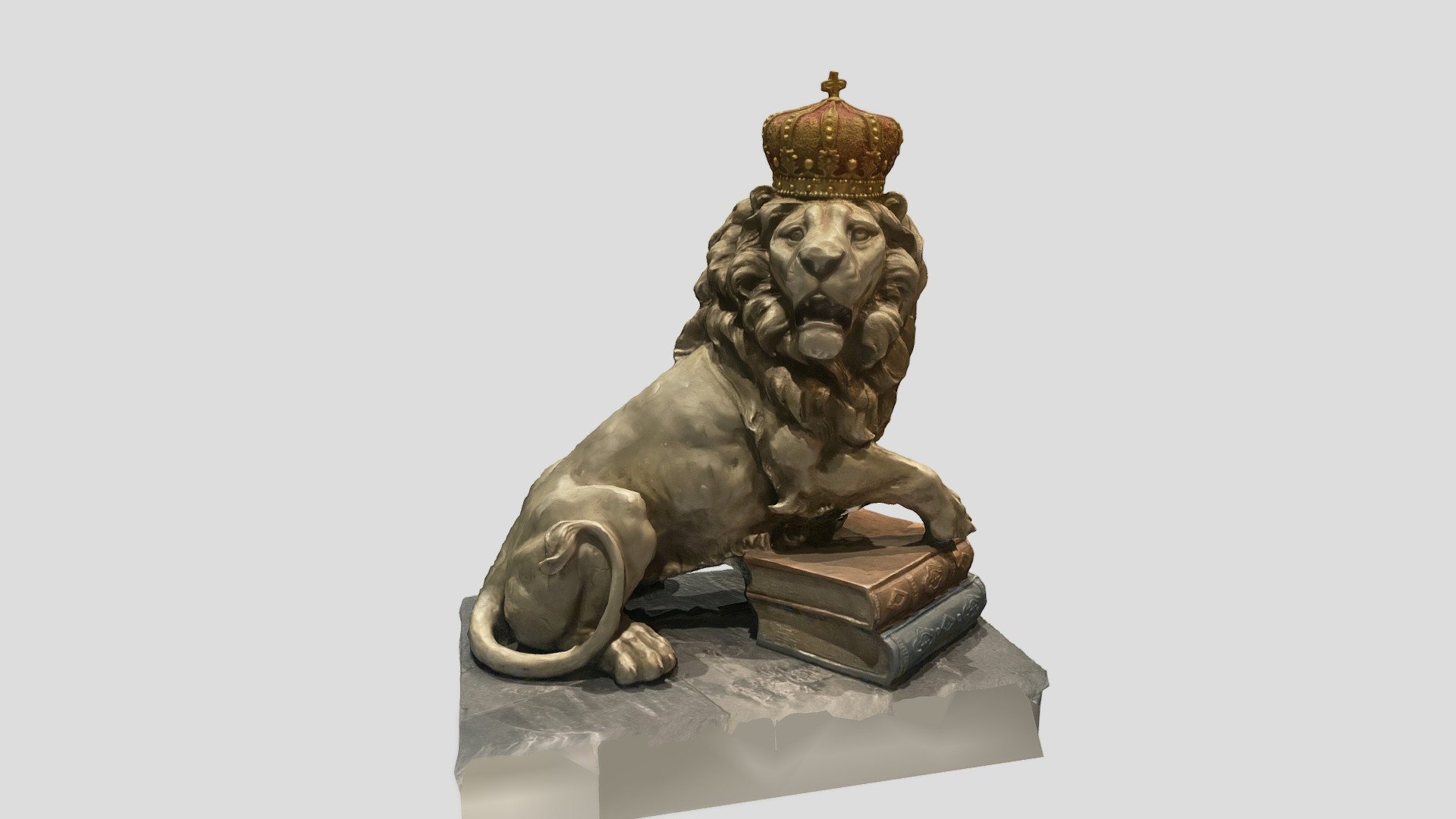 Lion Statue - Download Free 3D model by Davidisabitofalr [76b8266 ...