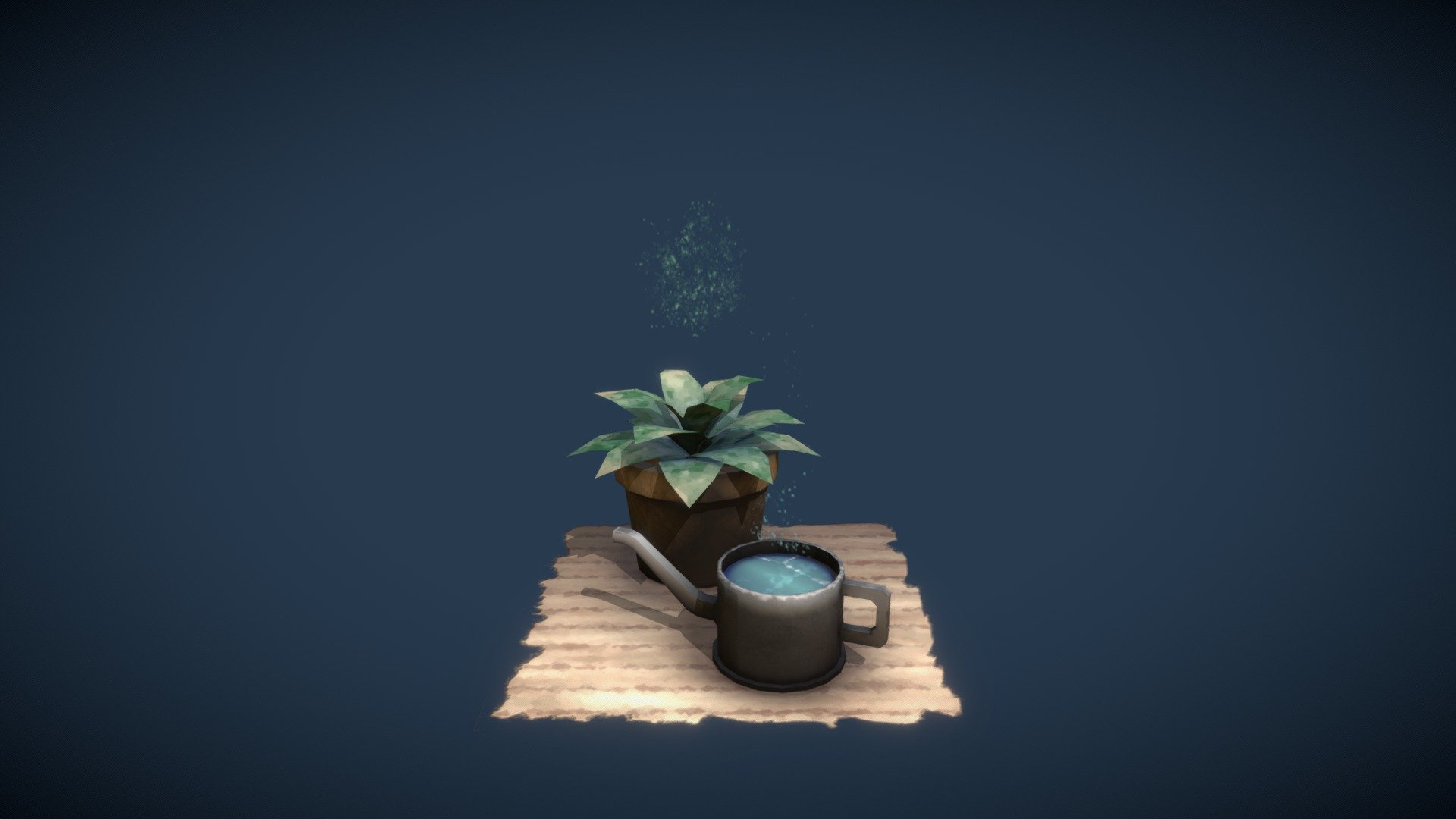 Plant and watering can Textures - 3D model by Gabriela.Popek.Popowicz ...