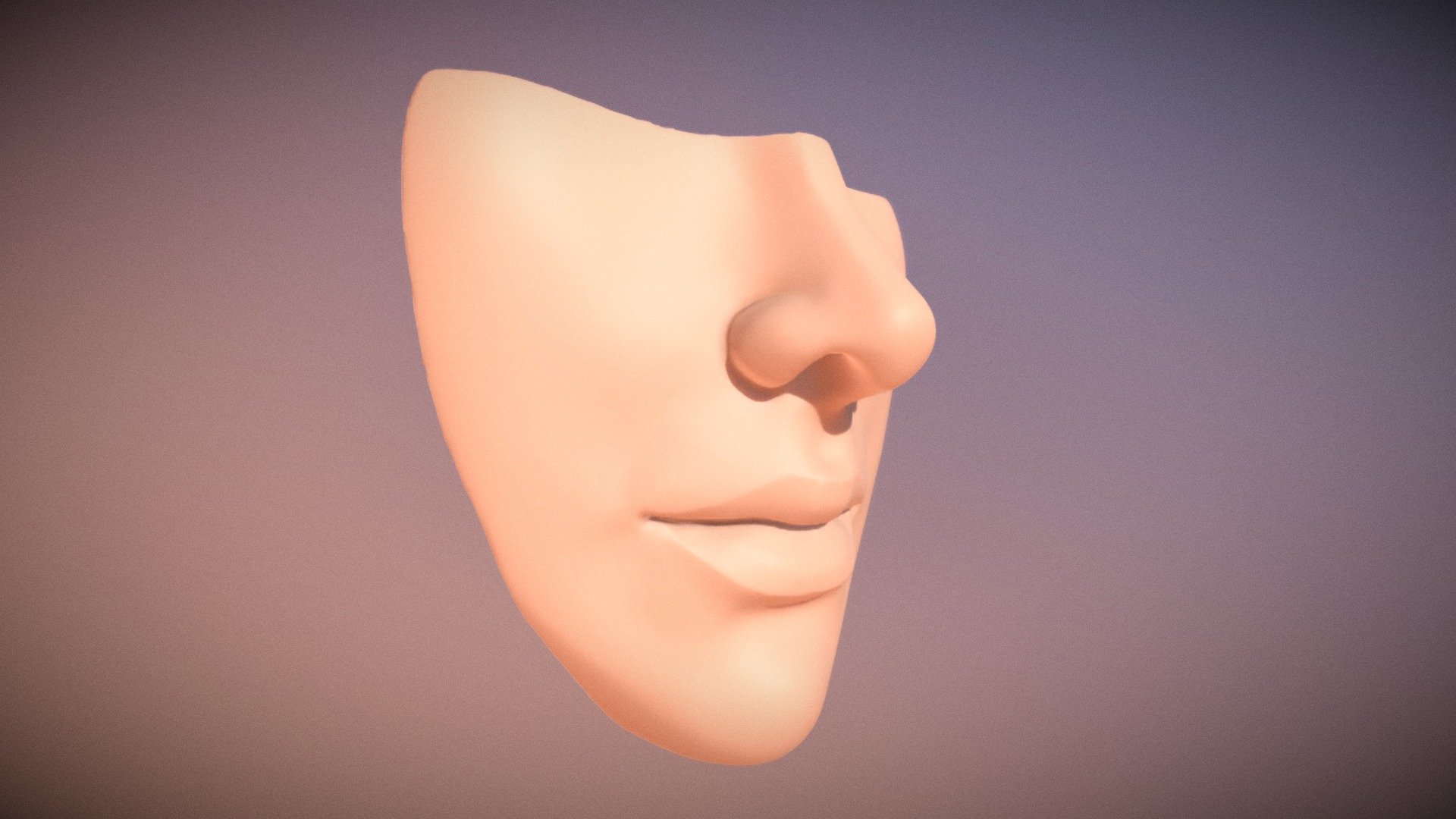 Sculpt January #1 Mouth and Nose - Download Free 3D model by Kuco ...
