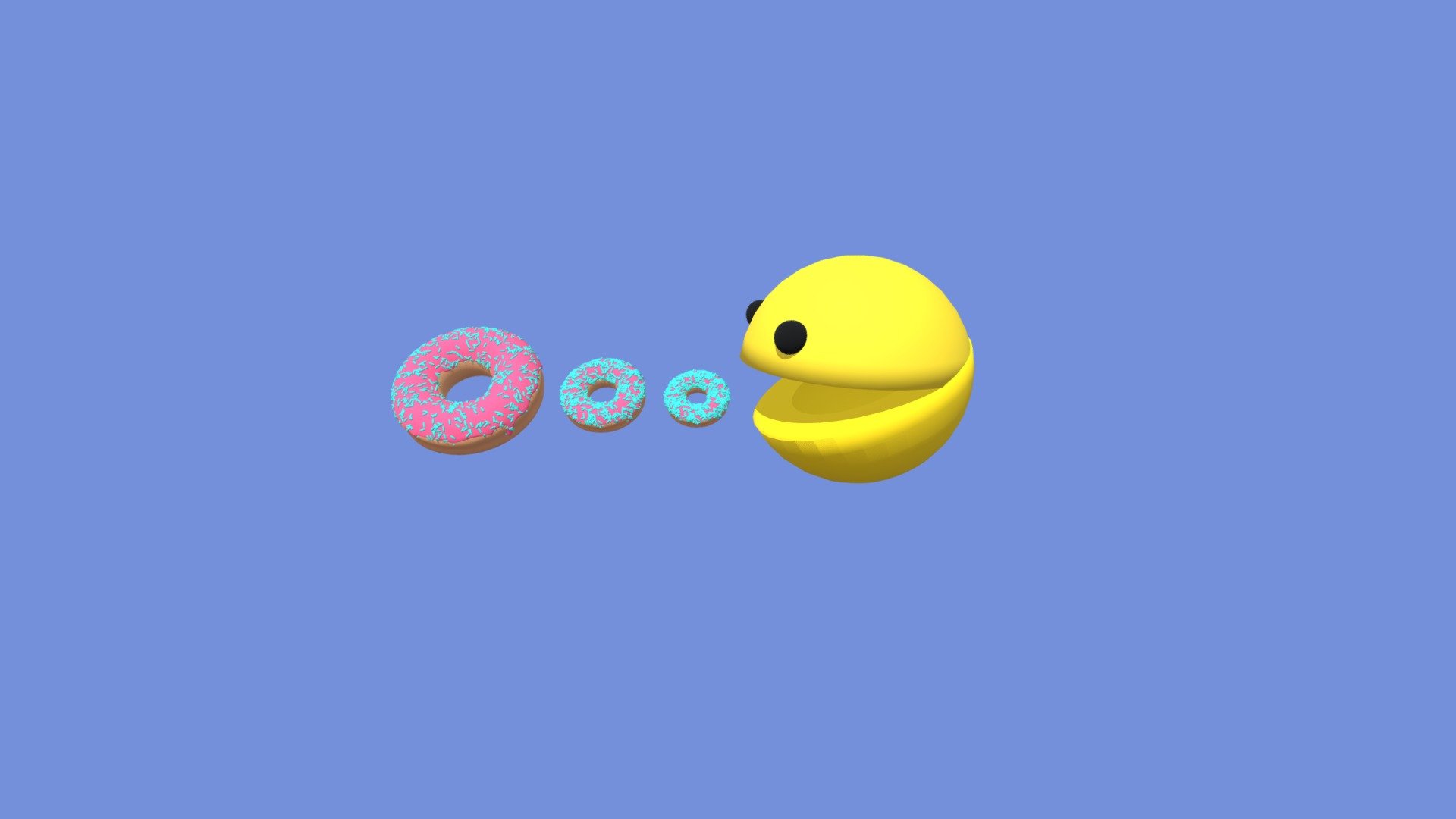 Pacman come donas - Download Free 3D model by carlosgeob [76bcfdb ...