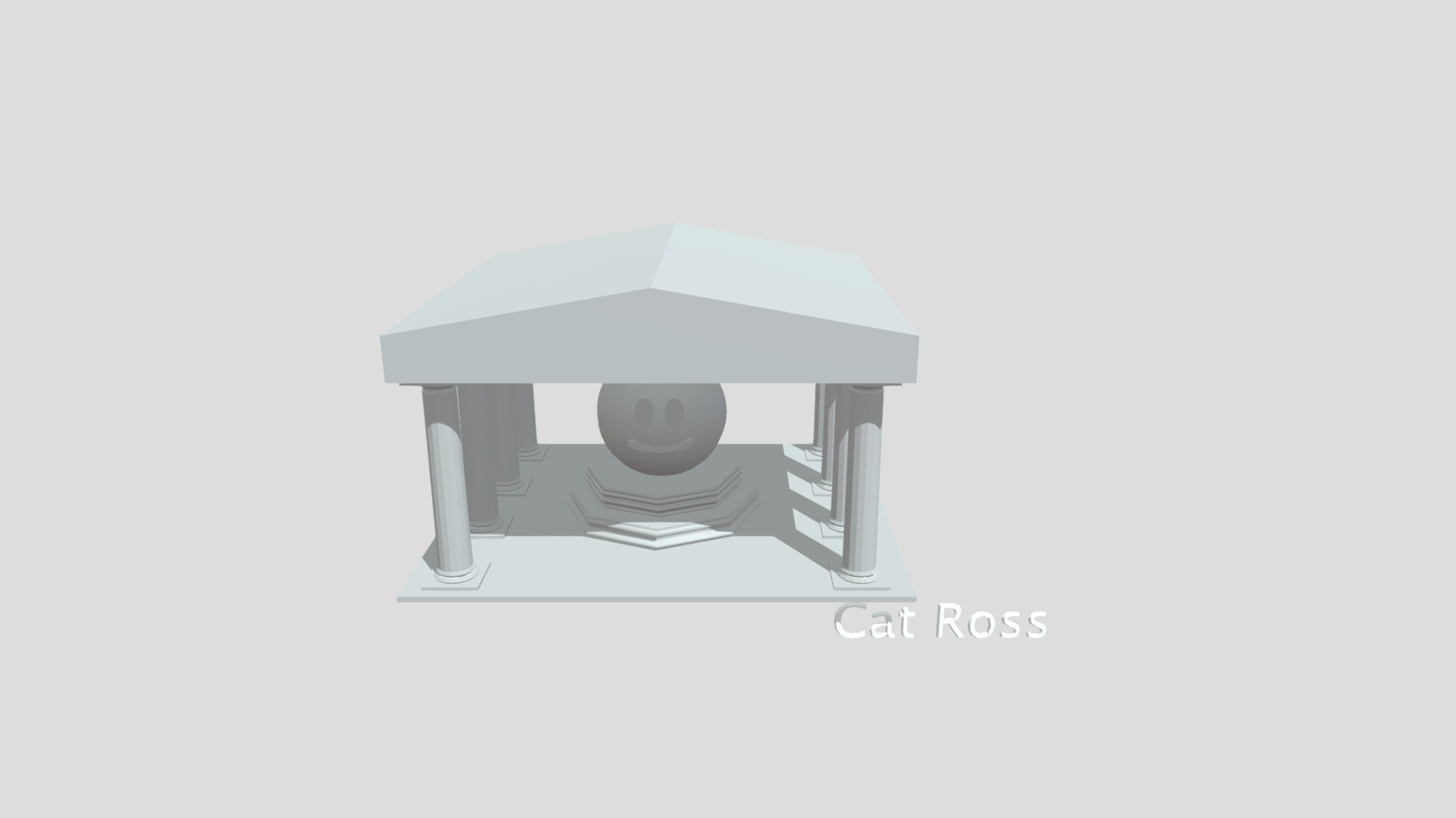 Wk3_doric_pillar_ross_cat - Download Free 3D model by caross14 [76be349 ...