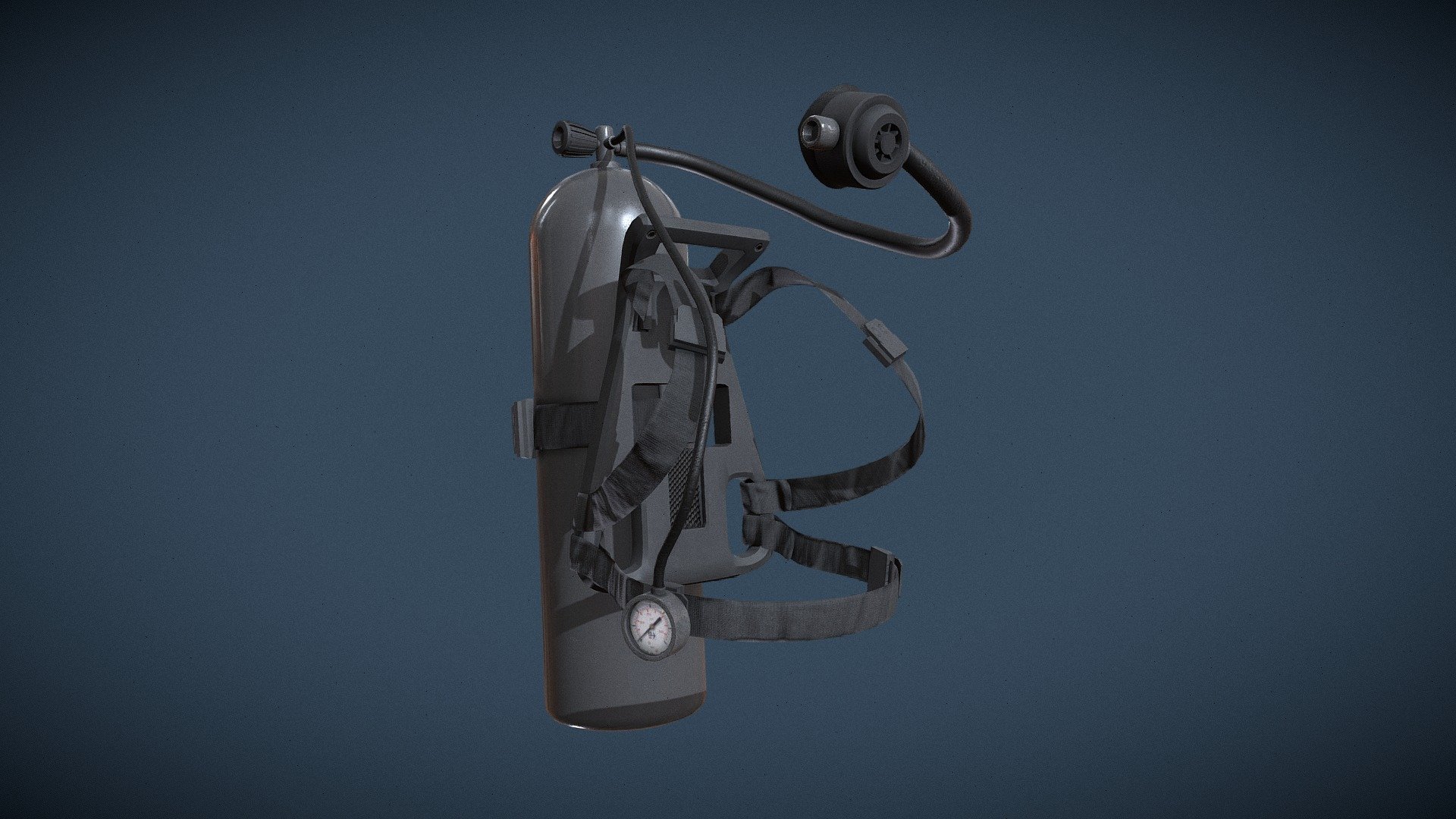 Scuba Diving Tank + Gear - Buy Royalty Free 3D model by Outworld ...