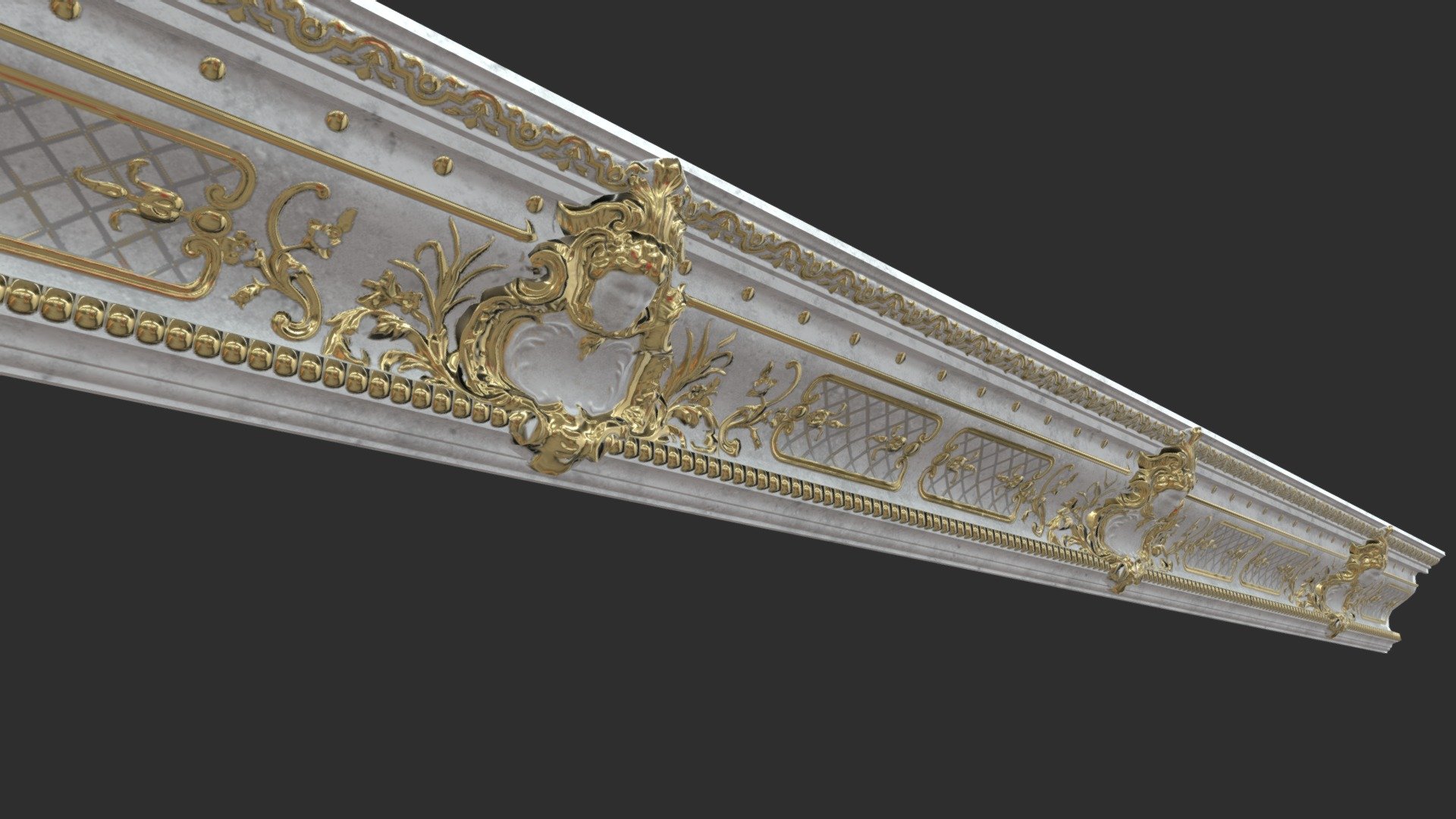 cornice barocco - Download Free 3D model by Niko_Forest1889 (@adiko1889 ...