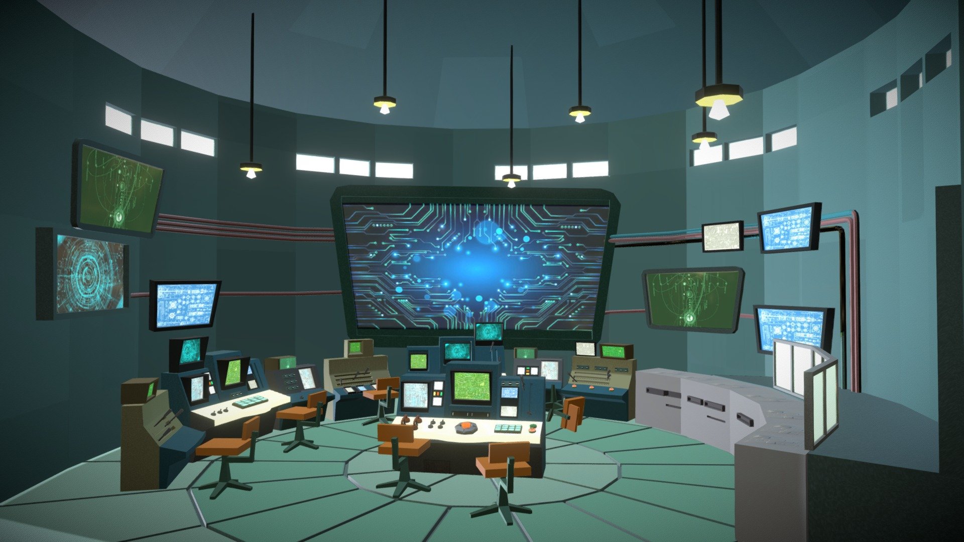 Bunker Laboratorio Interior - 3D model by Nef Art (@NefArt) [76c0d02 ...