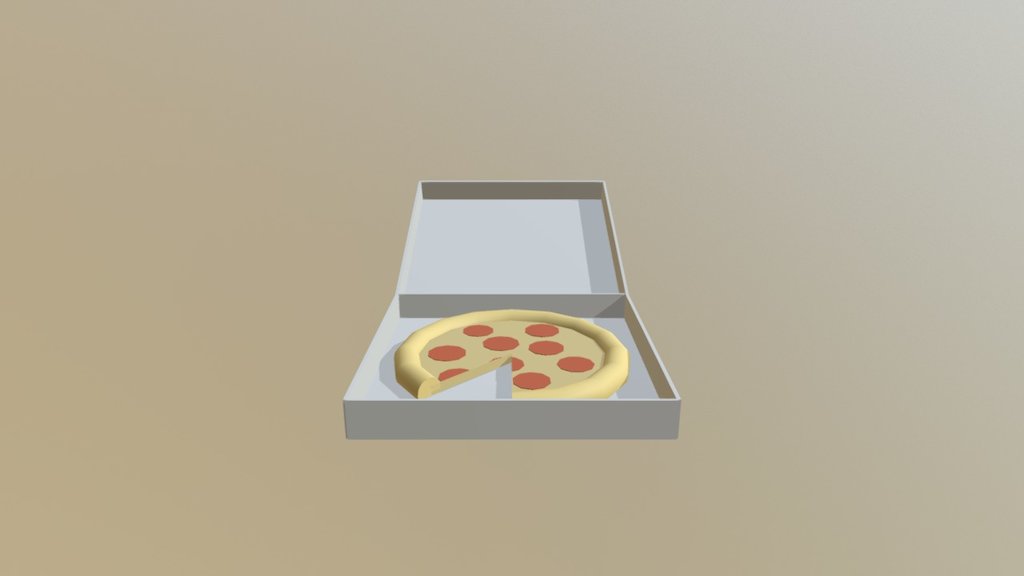 Pizza - Download Free 3D model by jameshealey94 [76c2123] - Sketchfab