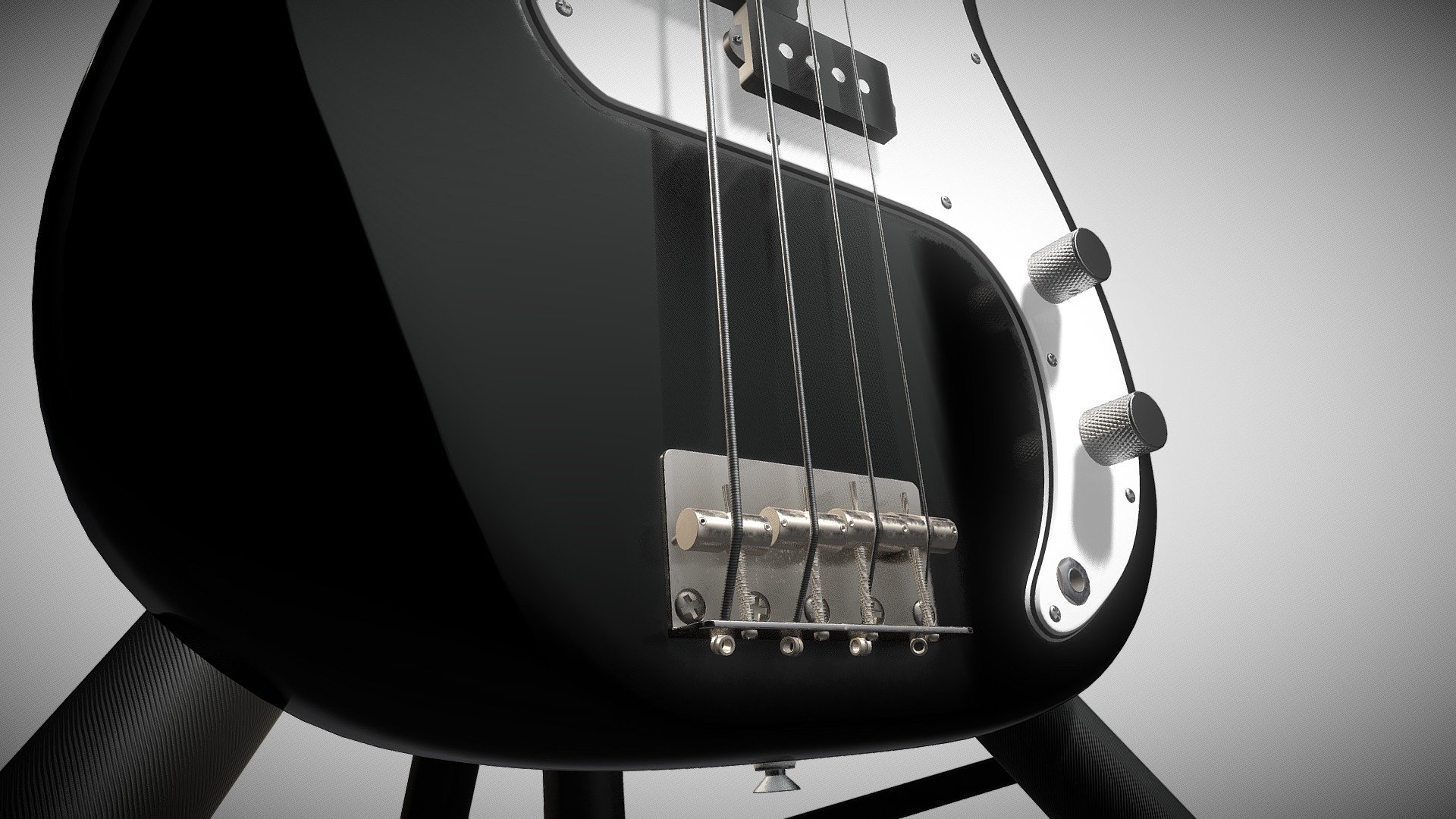electric bass [JPB5R] - 3D model by Sora Sakuraba (@sky6i) [76c4e6d ...