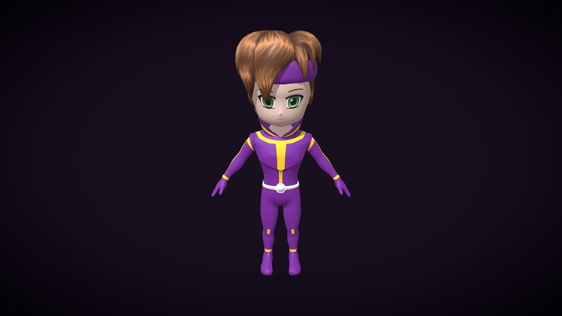 Space Beatz Main Character - 3D model by Iyon Breigh (@ezmyreld ...