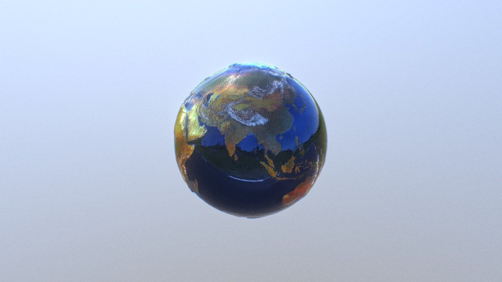 Planet Earth - 3D model by Chuchi (@sai.ron) [76c72ae] - Sketchfab