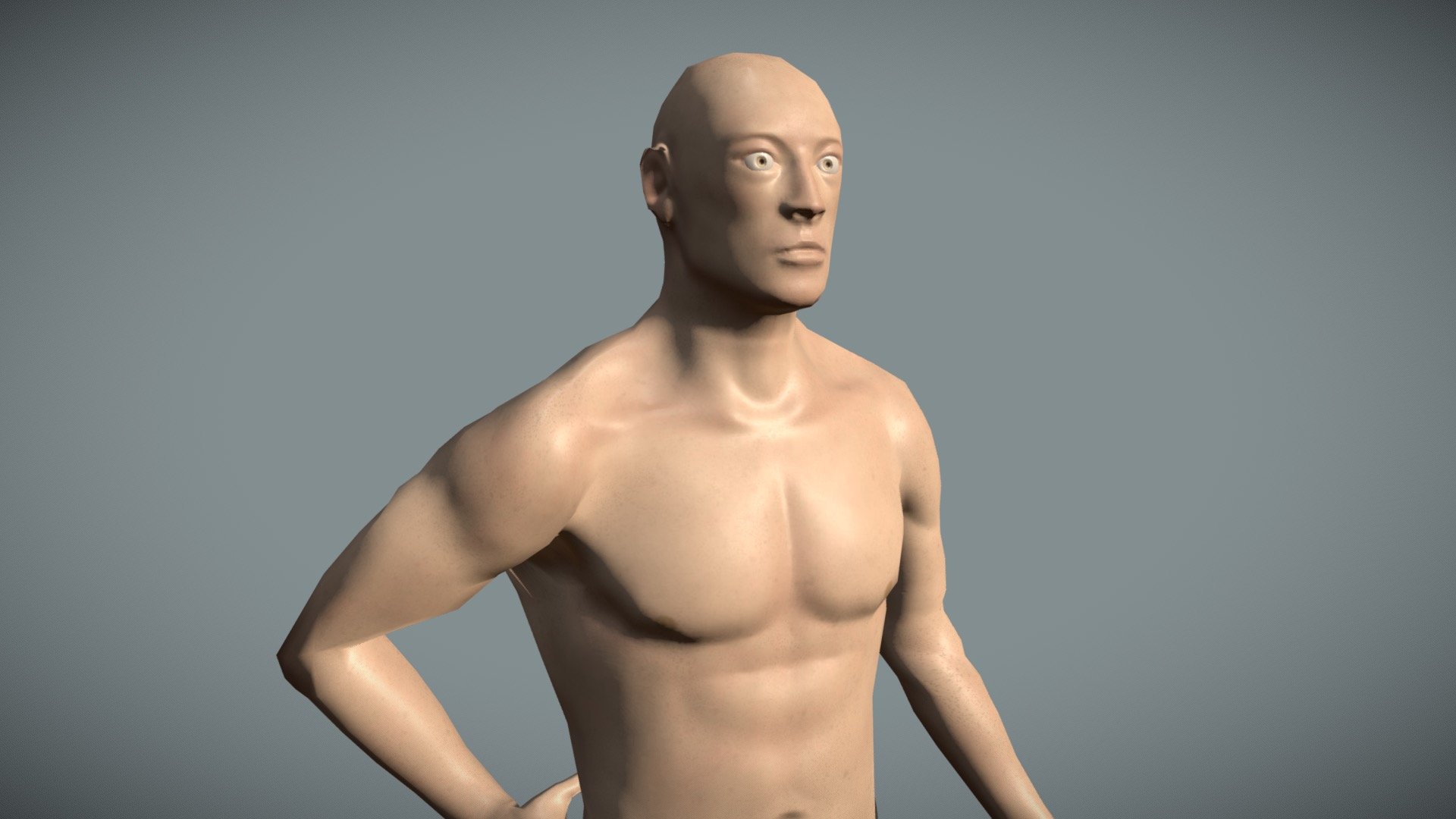 Male Character Model - 3D model by Kyle_Croft (@Kyle_Criser) [76c8095 ...