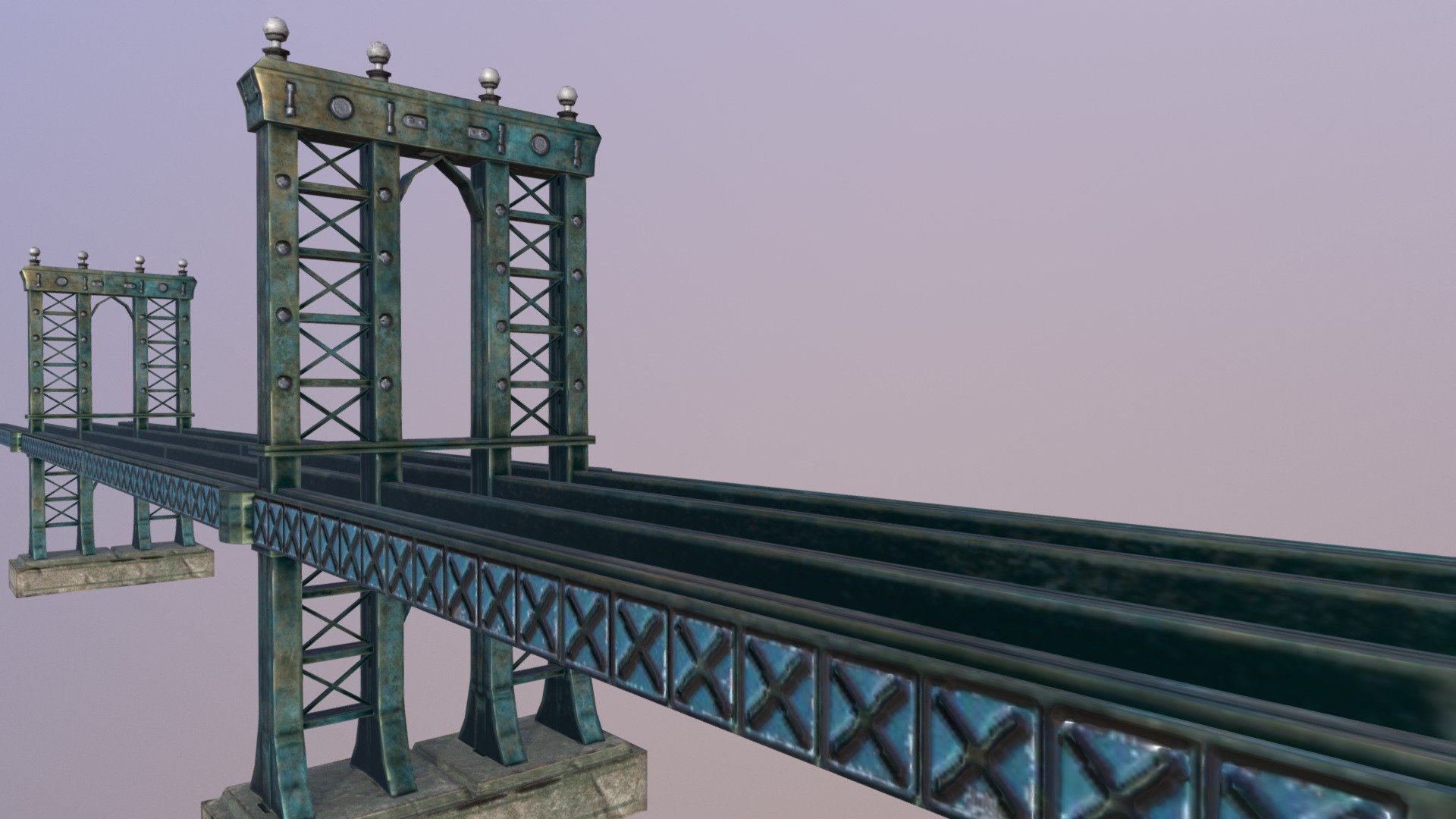Bridge - 3D model by cactusflower [76c8ca6] - Sketchfab