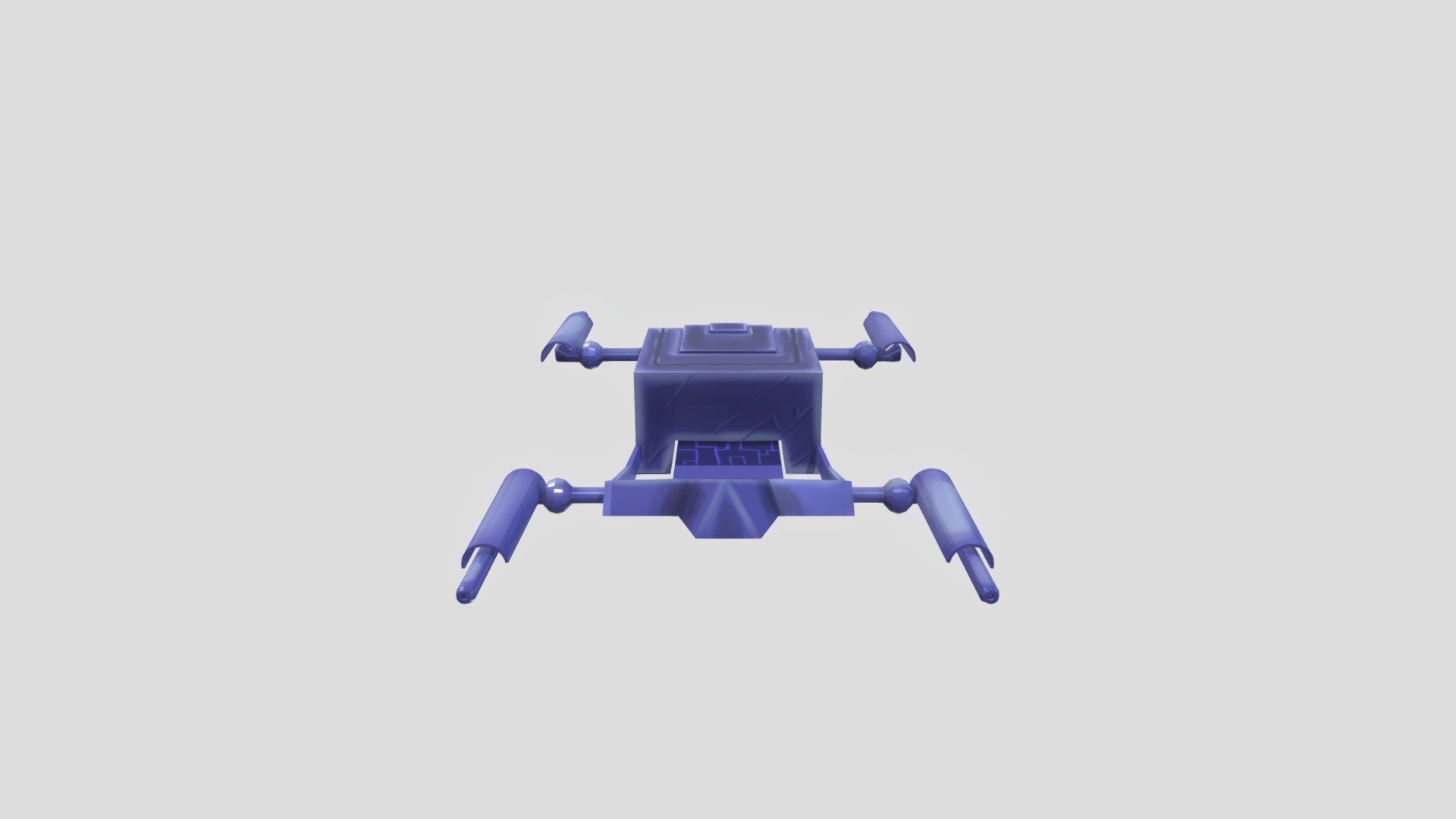 Enemy Minion Ship - 3D model by Zaterdom [76c98f0] - Sketchfab