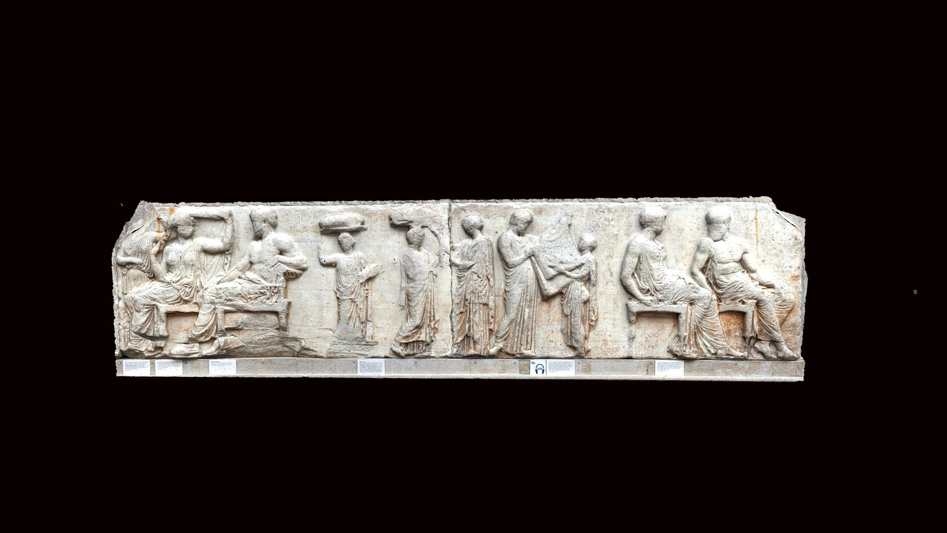 Parthenon East Frieze - Download Free 3D model by danielpett [76ca02a ...