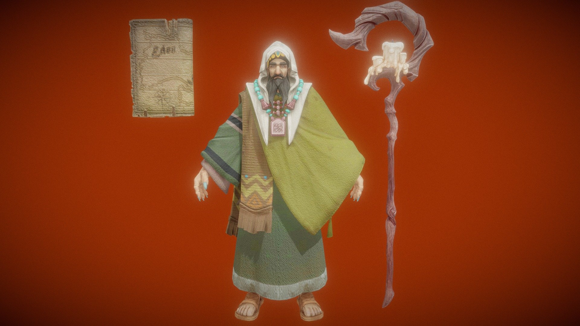 Gandalf - Buy Royalty Free 3D model by Luna Studio (@StudioLuna ...
