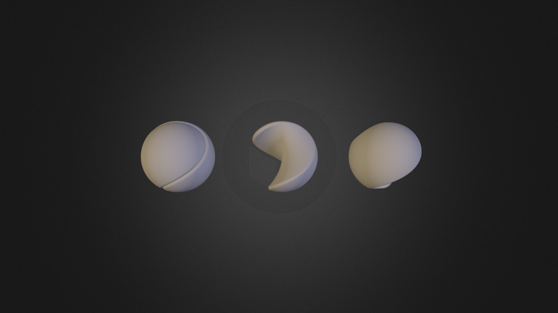 Yin Yang - 3D model by Lily [76cb358] - Sketchfab