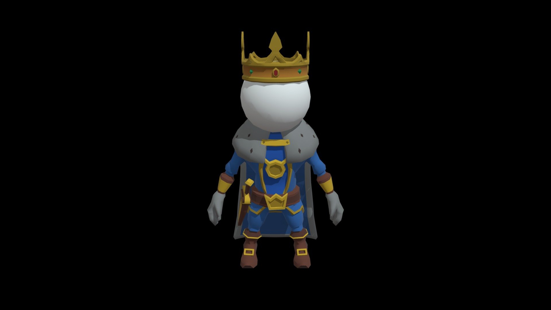 King - 3D model by CC (@ccsf) [76cce5a] - Sketchfab