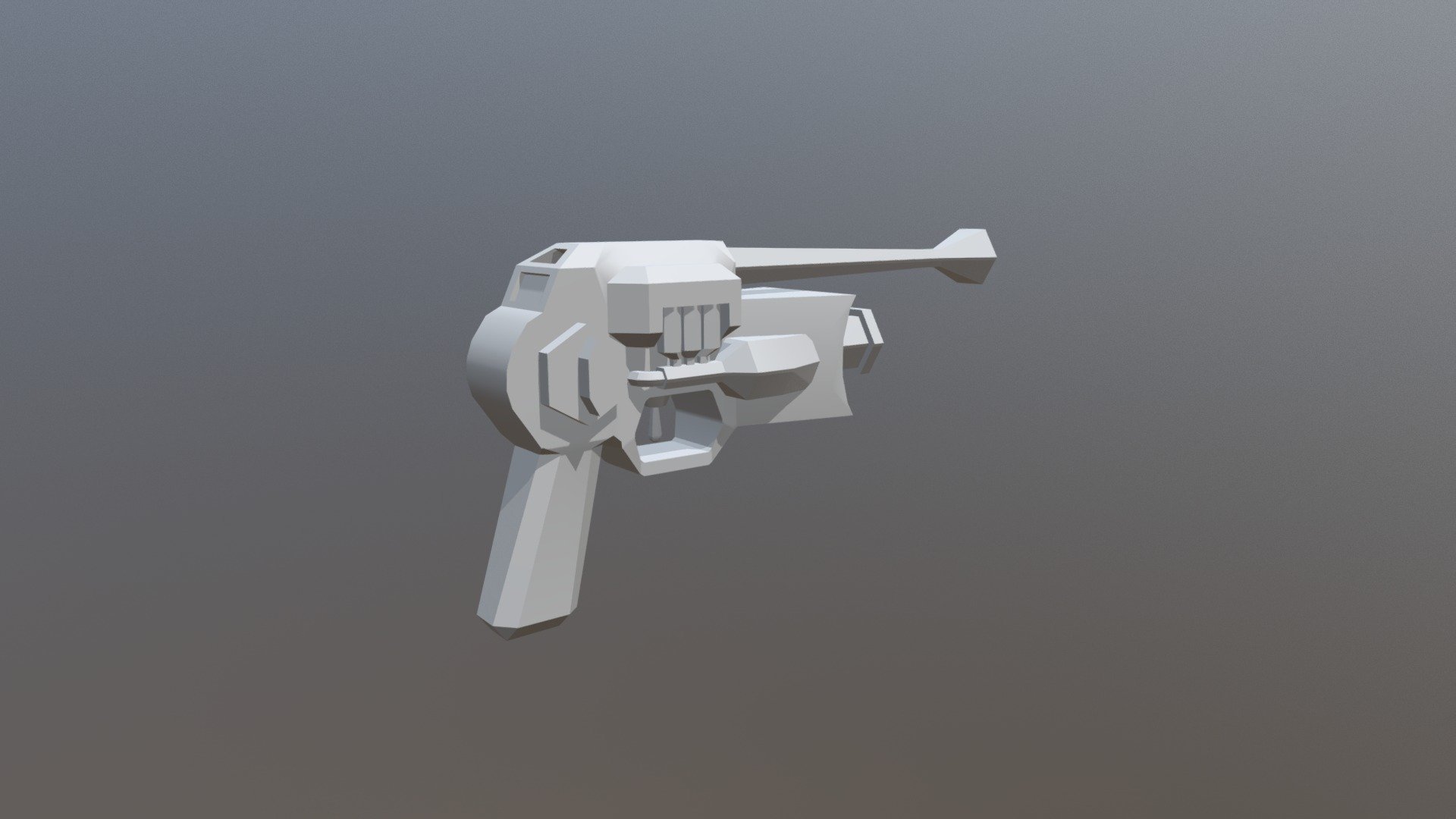 SelfGuided RapidFire Malicious Electron Hand Gun - 3D model by ...