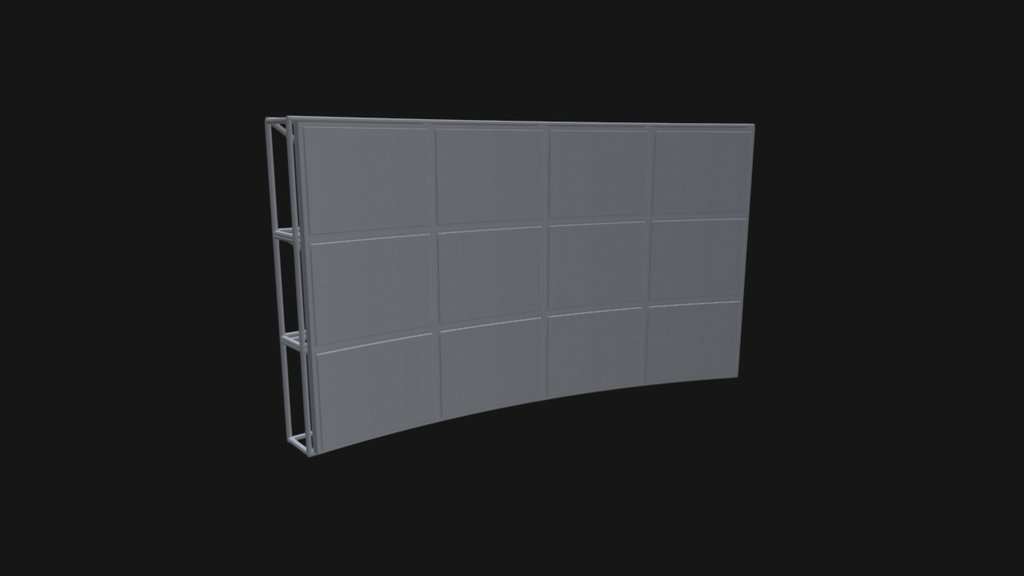 Video Wall - 3D model by jaimefdz [76cda12] - Sketchfab