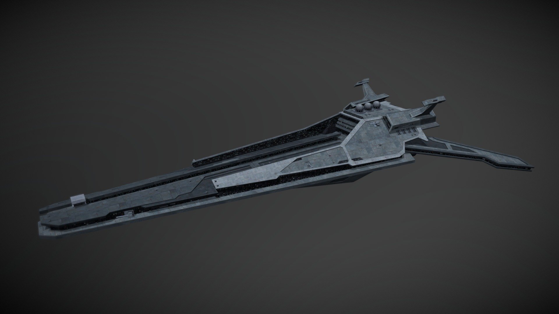 Star Wars - Ascendant Spear | Terminus-class - 3D model by NepsterCZ ...