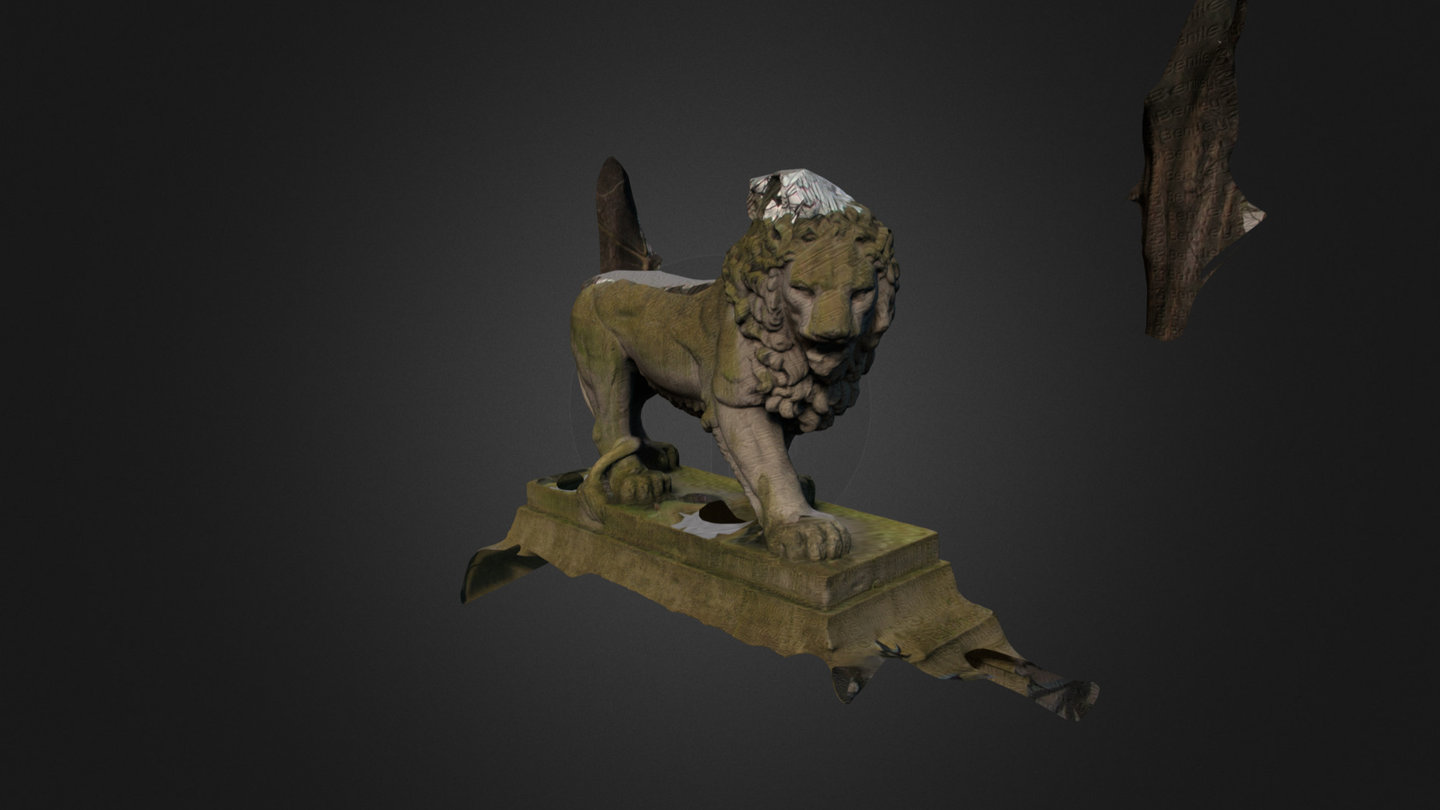 Lion - 3D model by HERES [76cf8e3] - Sketchfab