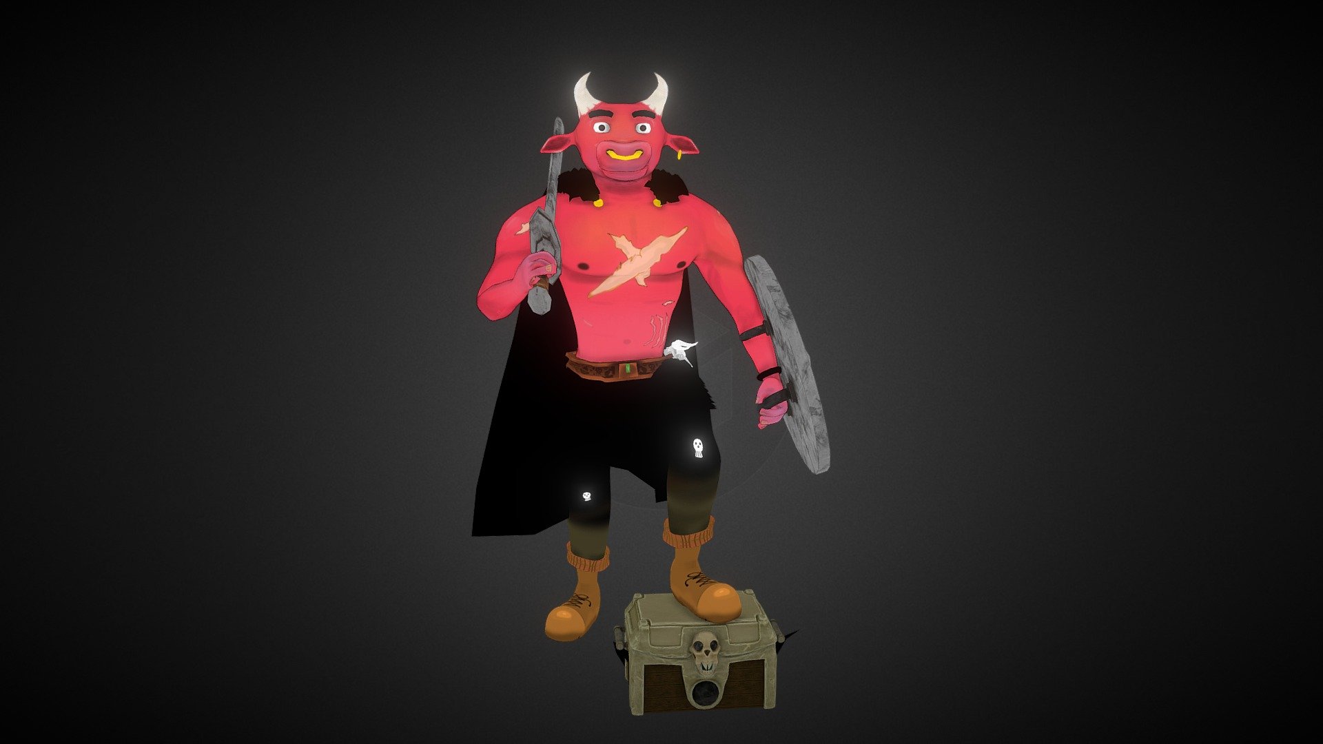 bull - 3D model by neon1819 [76cff12] - Sketchfab