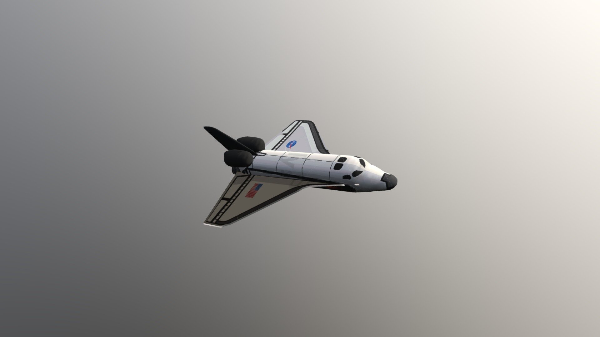 Space Shuttle - 3D model by jonnevaverius [76d0fb1] - Sketchfab