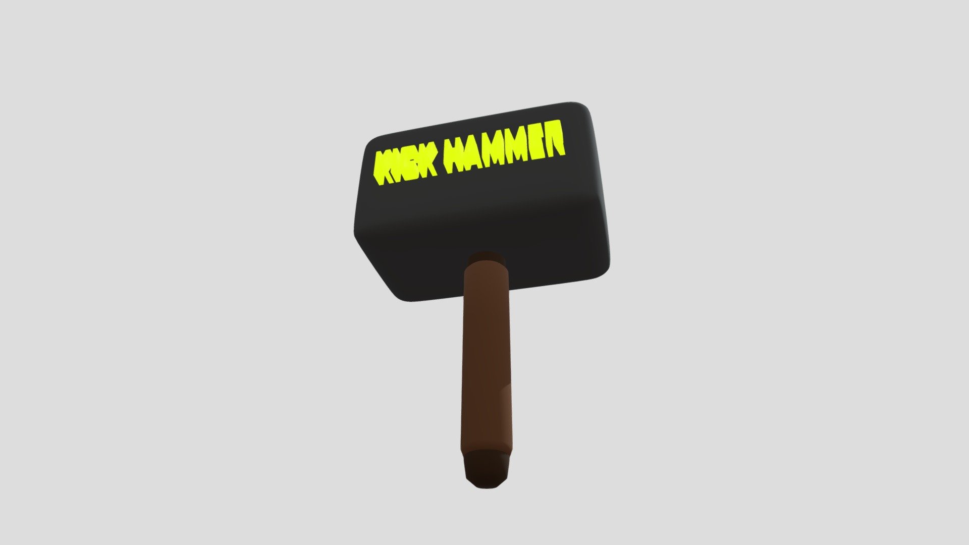 Kick Hammer - Download Free 3D model by Lucky1012000 [76d2a0a] - Sketchfab
