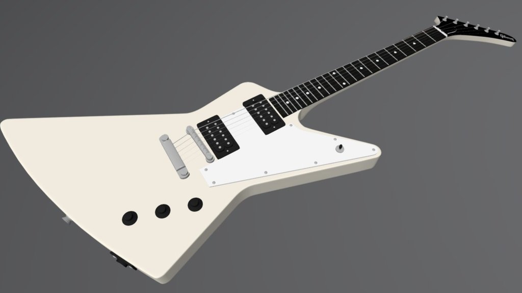 Gibson Explorer - 3D model by oscargb [76d2e57] - Sketchfab