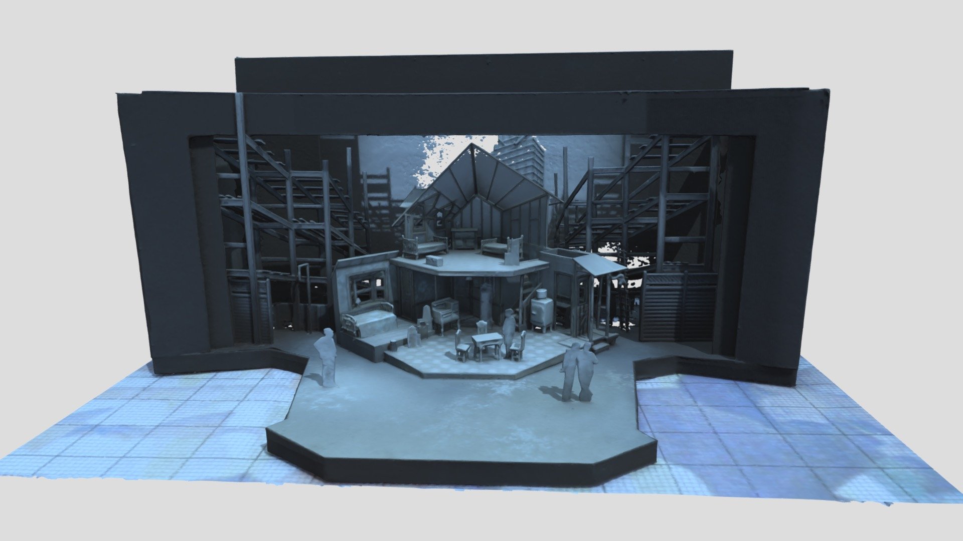 Death of a Salesman - 3D model by Washington University Libraries ...