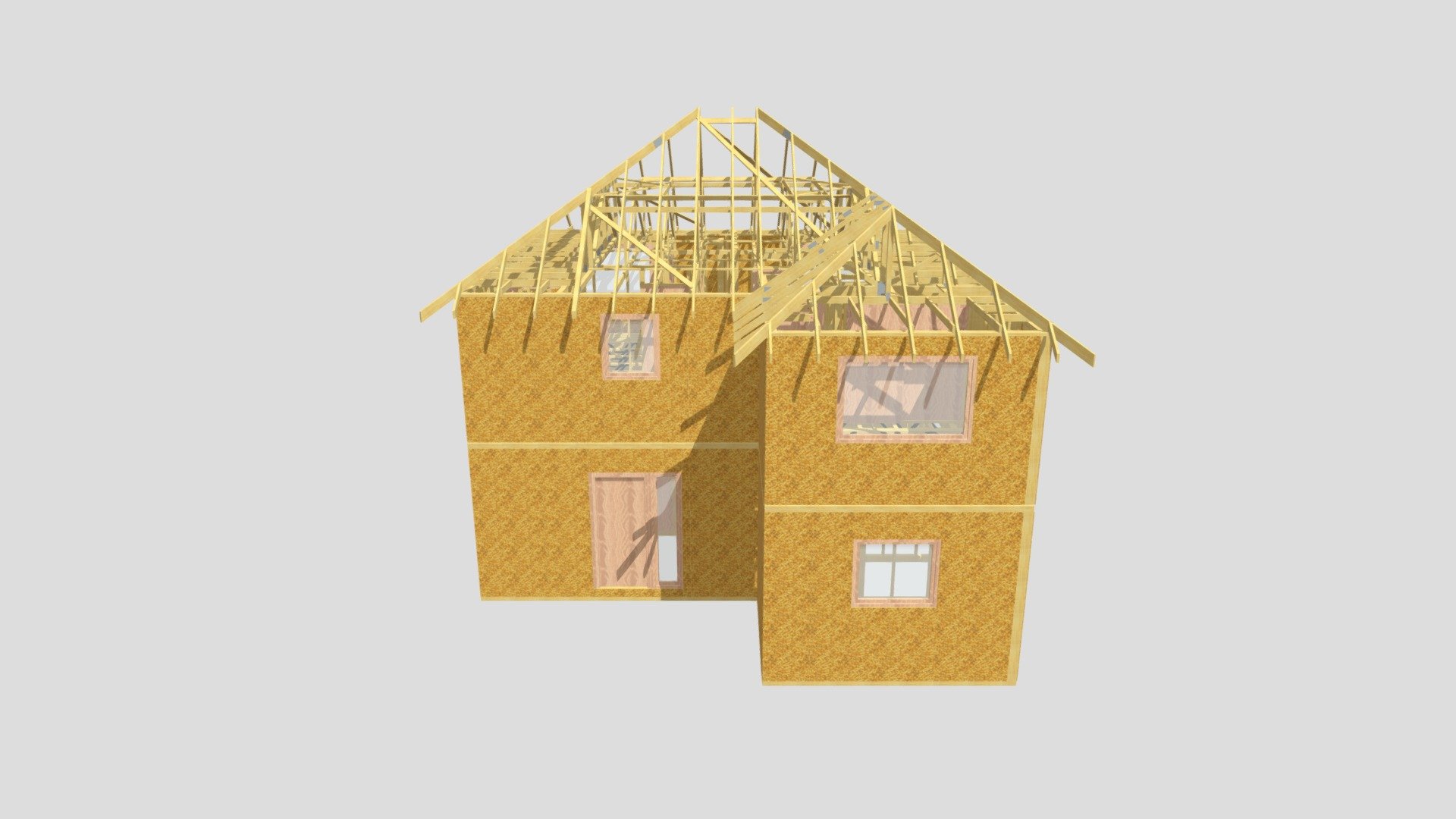 New Dwelling, Ladycross, Cornwall - 3D model by Fishtail Frames ...