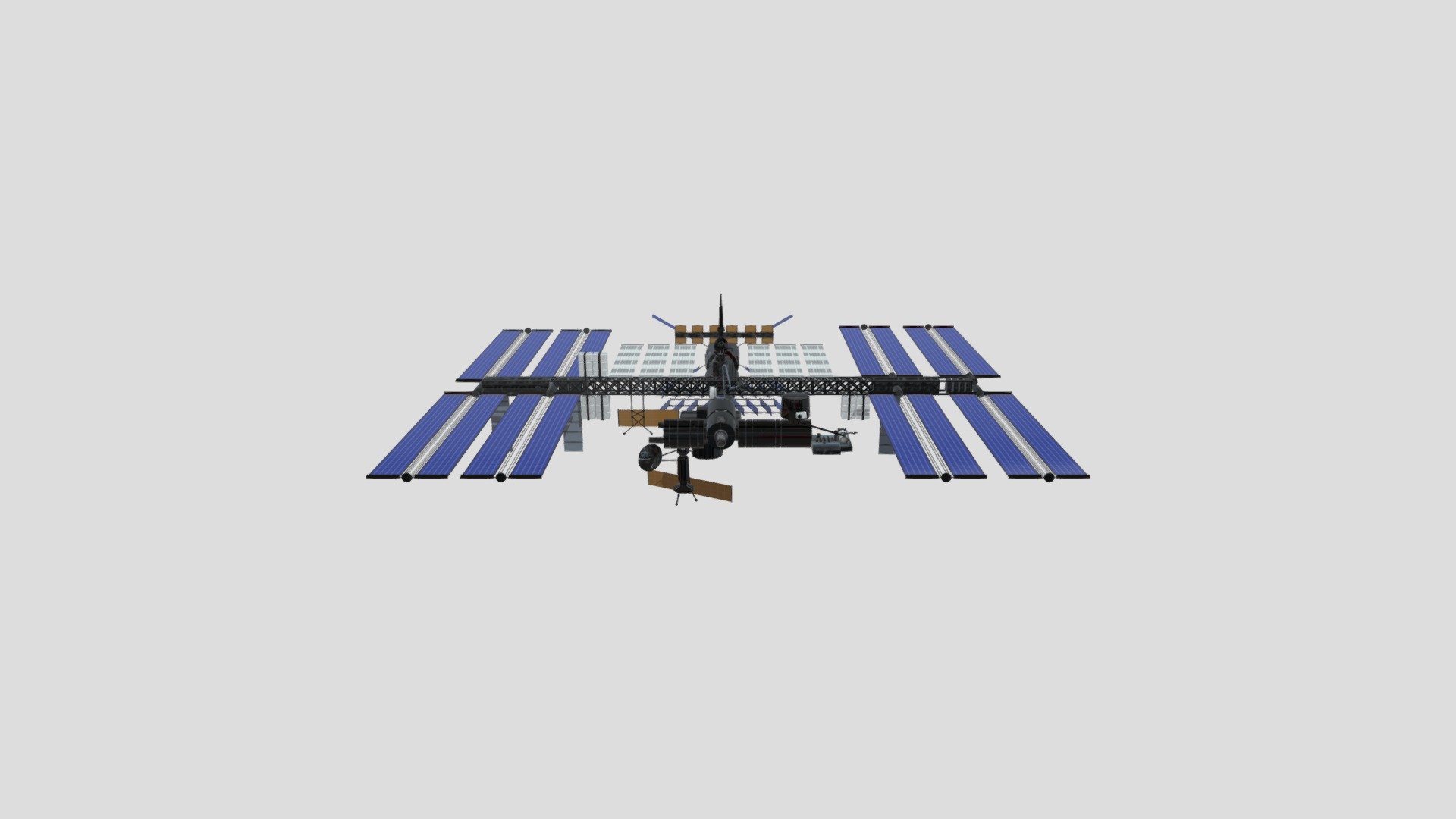 SPACE STATION INTERNATIONAL (FBX) - Download Free 3D model by oseg ...